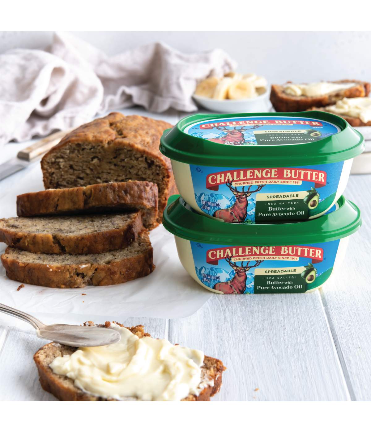 Challenge Spreadable Sea Salted Butter with Pure Avocado Oil - Shop ...