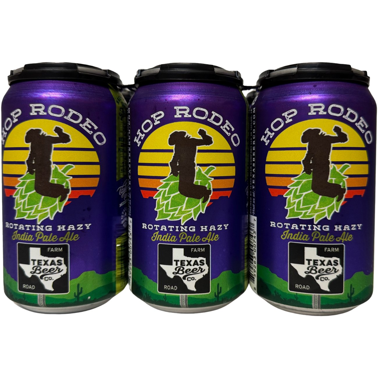 Texas Beer Co Hop Rodeo Rotating Heavy IPA Craft Beer 6 pk Cans - Shop ...