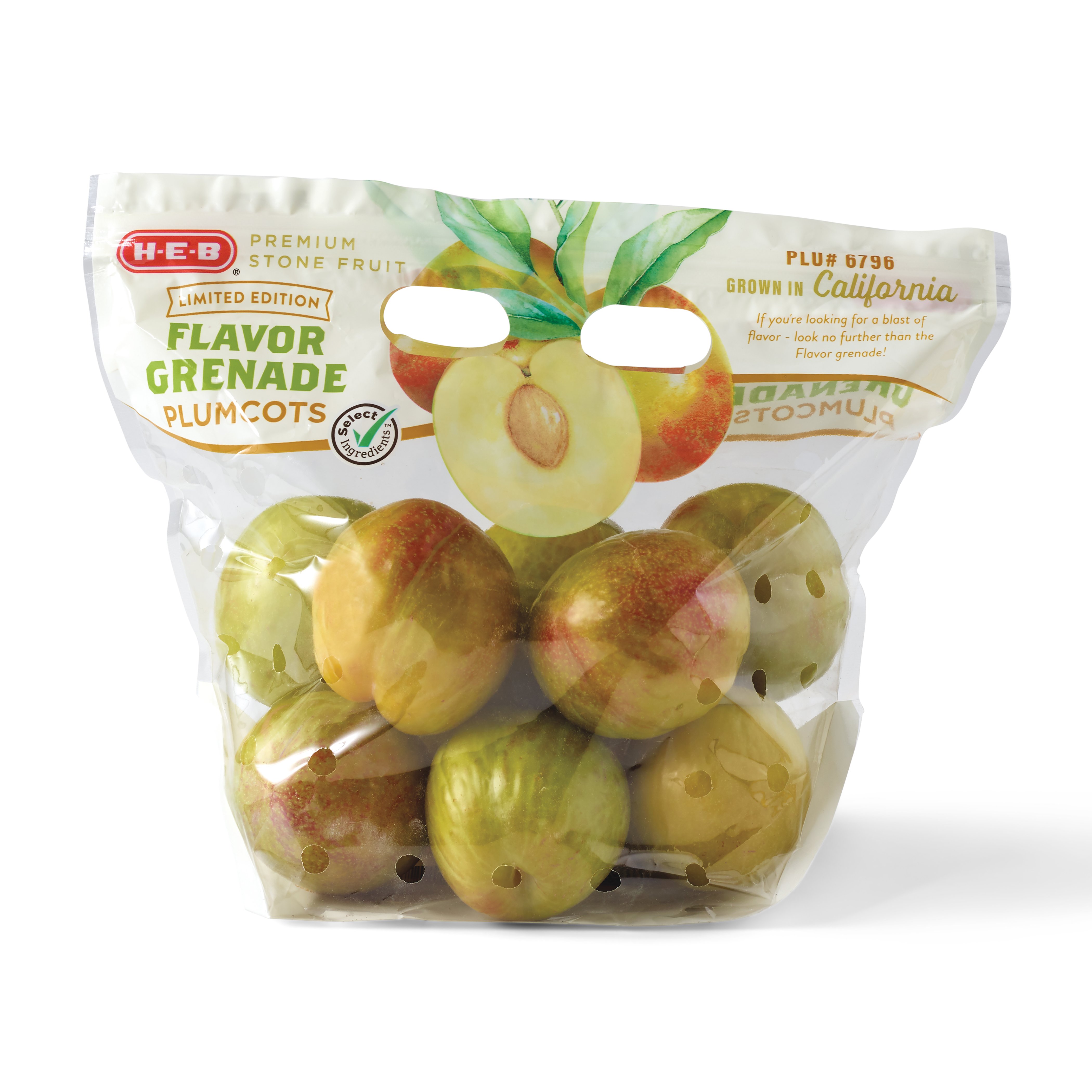 H-E-B Fresh Premium Flavor Grenade Plumcots - Shop Peaches, plums ...