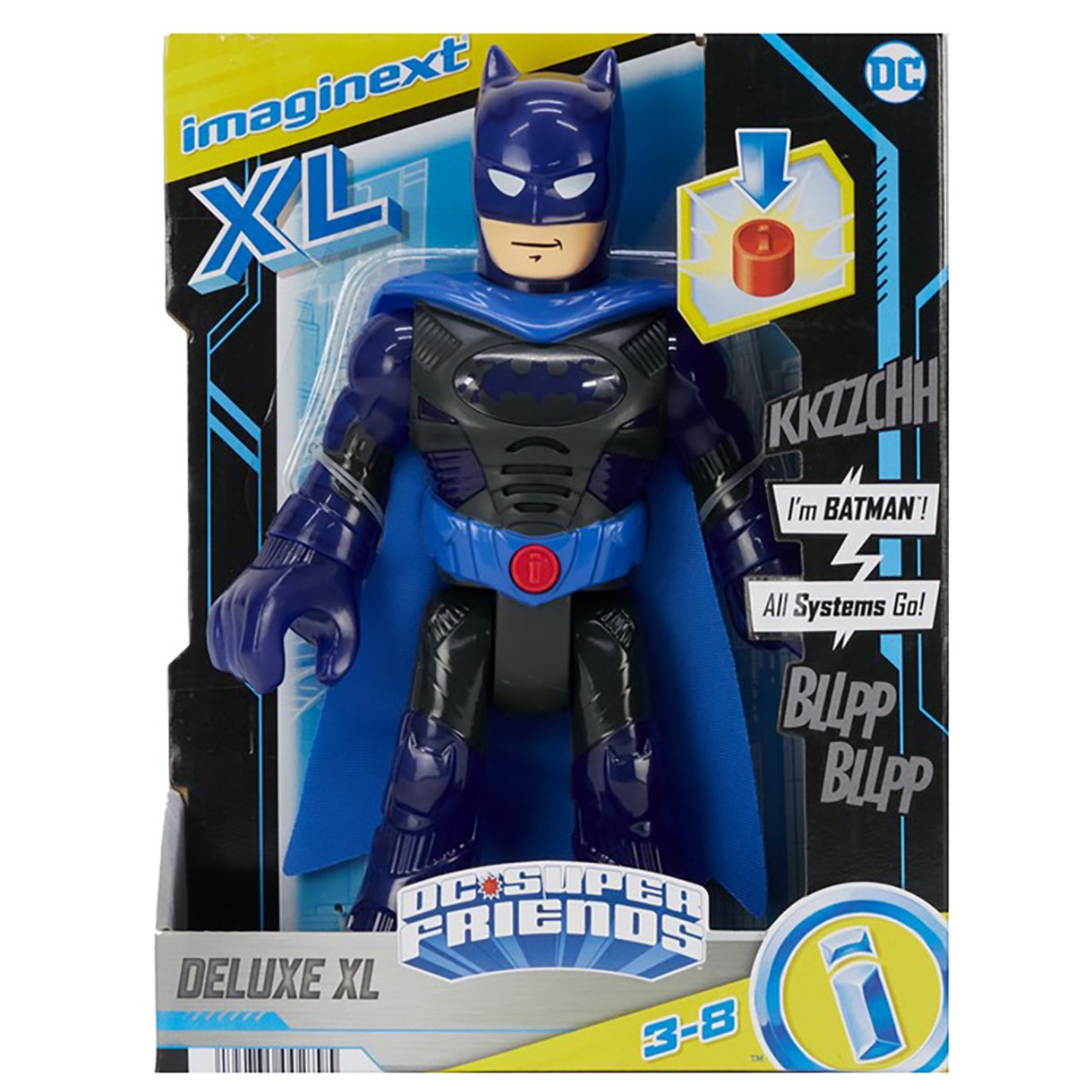 Imaginext DC Super Friends Deluxe Bat-Tech Batman XL Figure - Shop ...