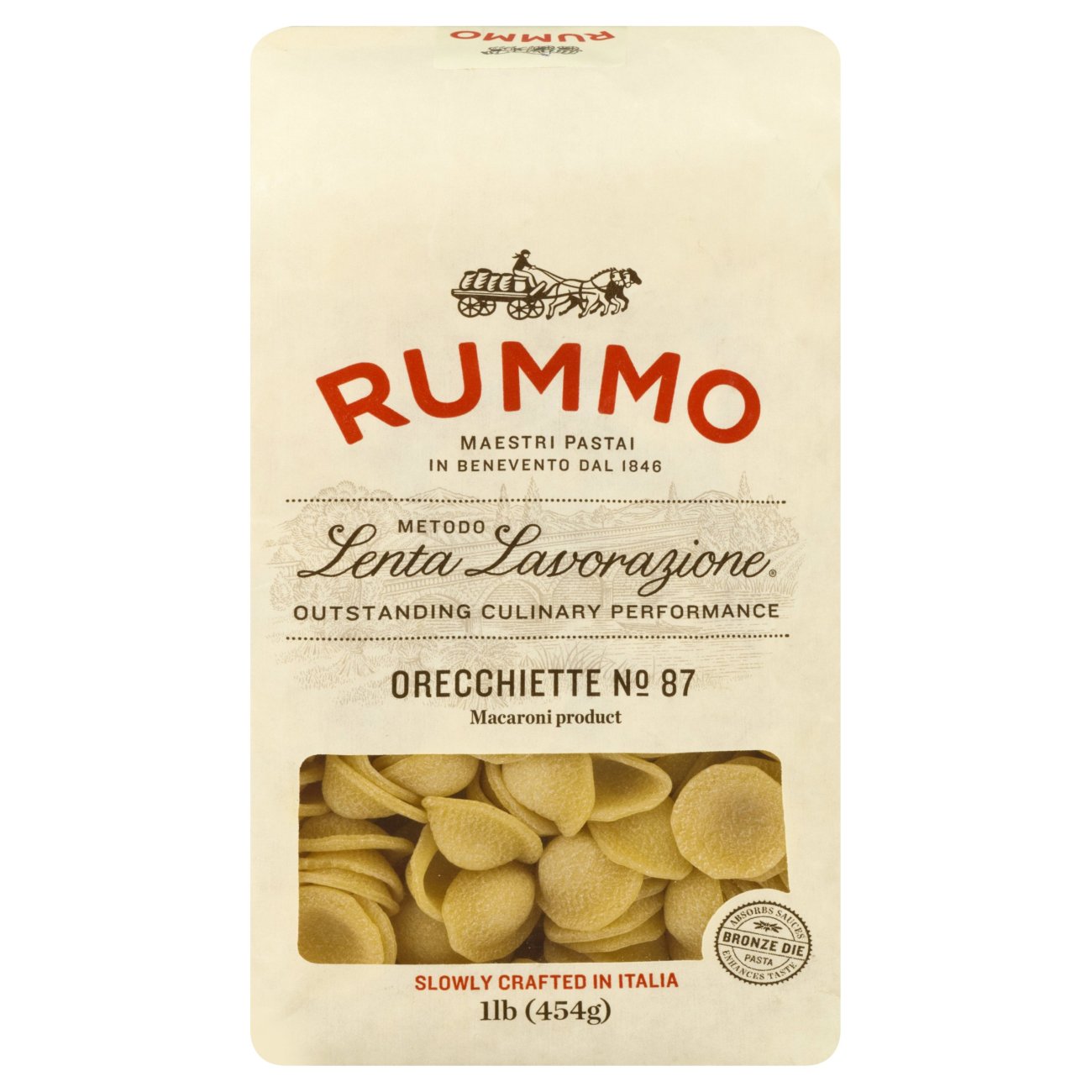 Rummo Classic Pasta Orecchiette, 1 lb | Central Market - Really Into Food