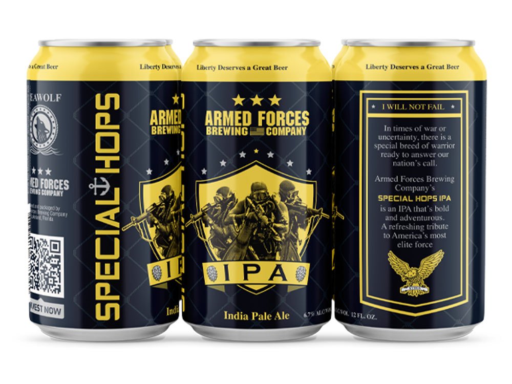 Armed Forces Brewing Company Special Hops IPA Beer 12 oz Cans - Shop Beer at H-E-B
