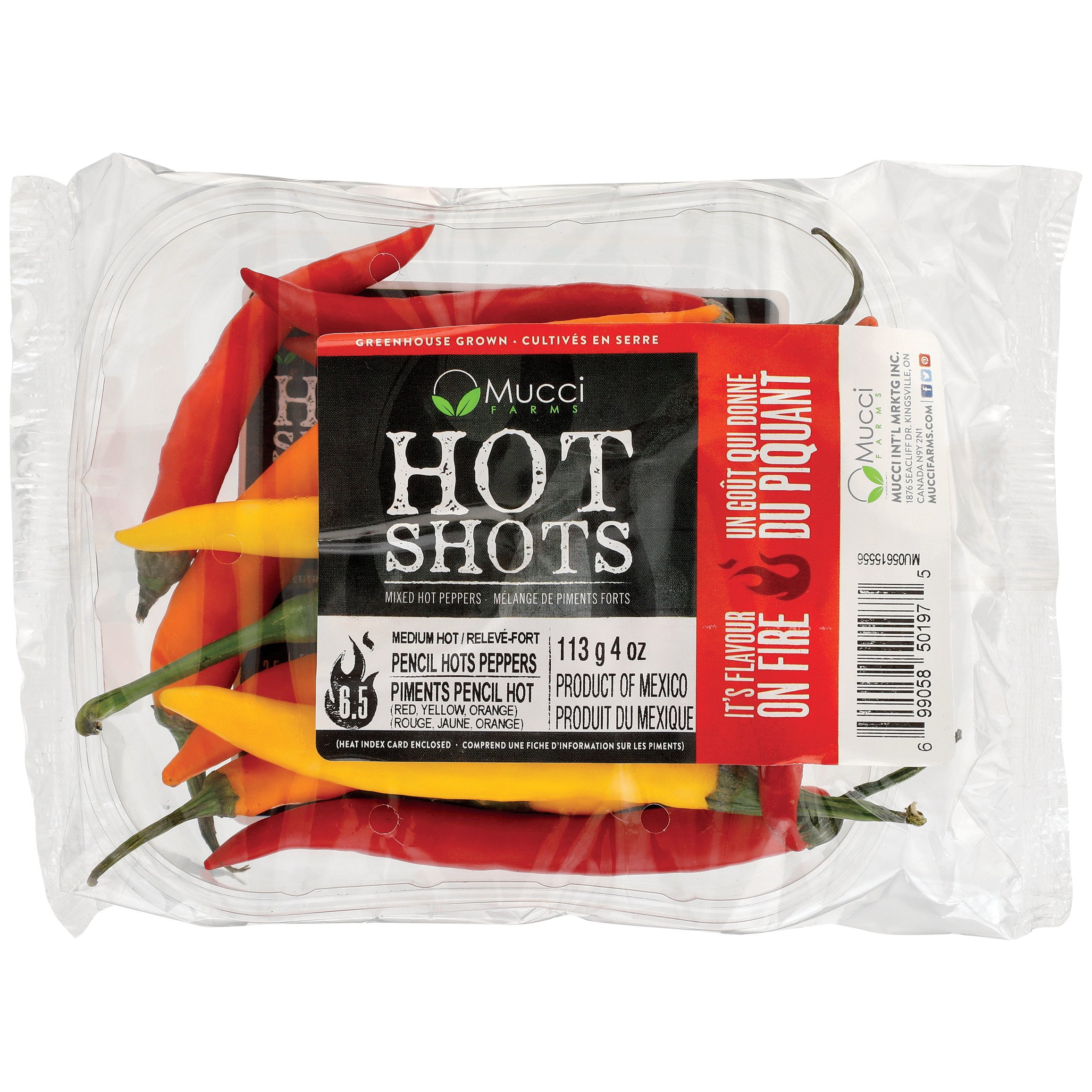 Mucci Farms Pencil Hot Peppers - Shop Peppers at H-E-B