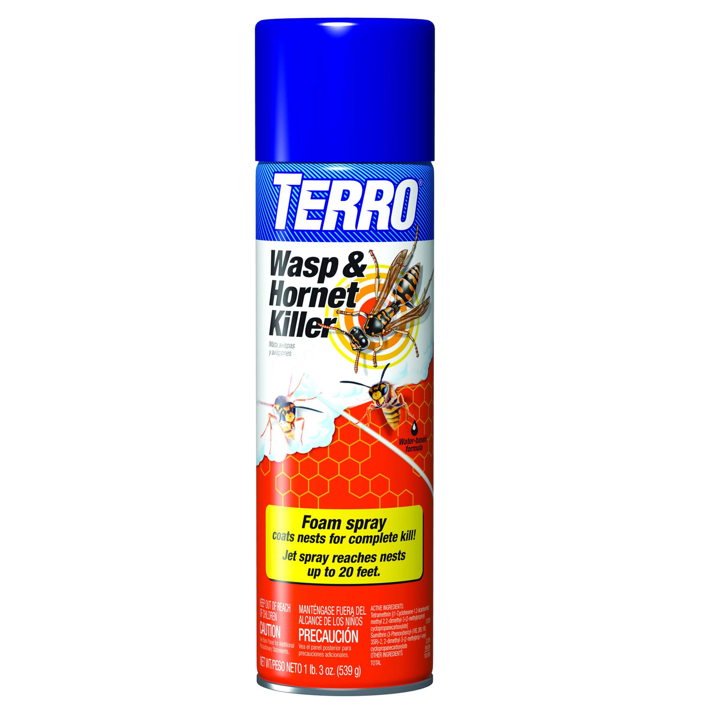 TERRO Wasp & Hornet Killer Foam Spray - Shop Insect killers at H-E-B