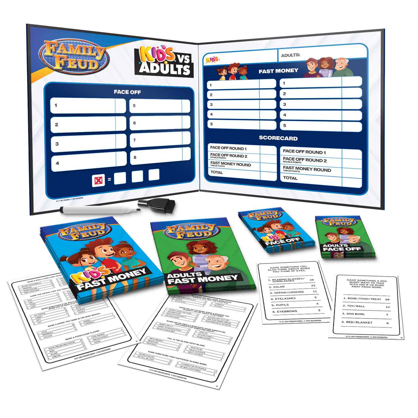 Family Feud Kids vs Adults Edition Family Game - Shop Games at H-E-B
