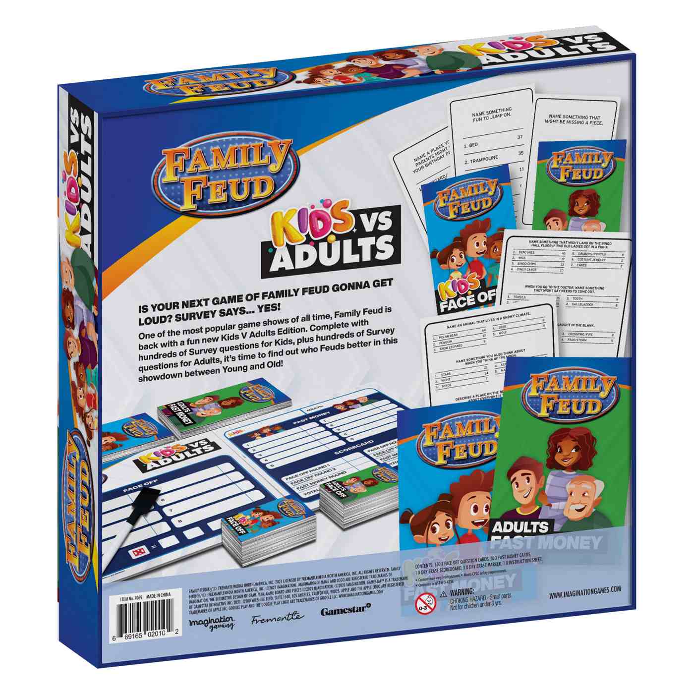 Family Feud Kids vs Adults Edition Family Game - Shop Games at H-E-B