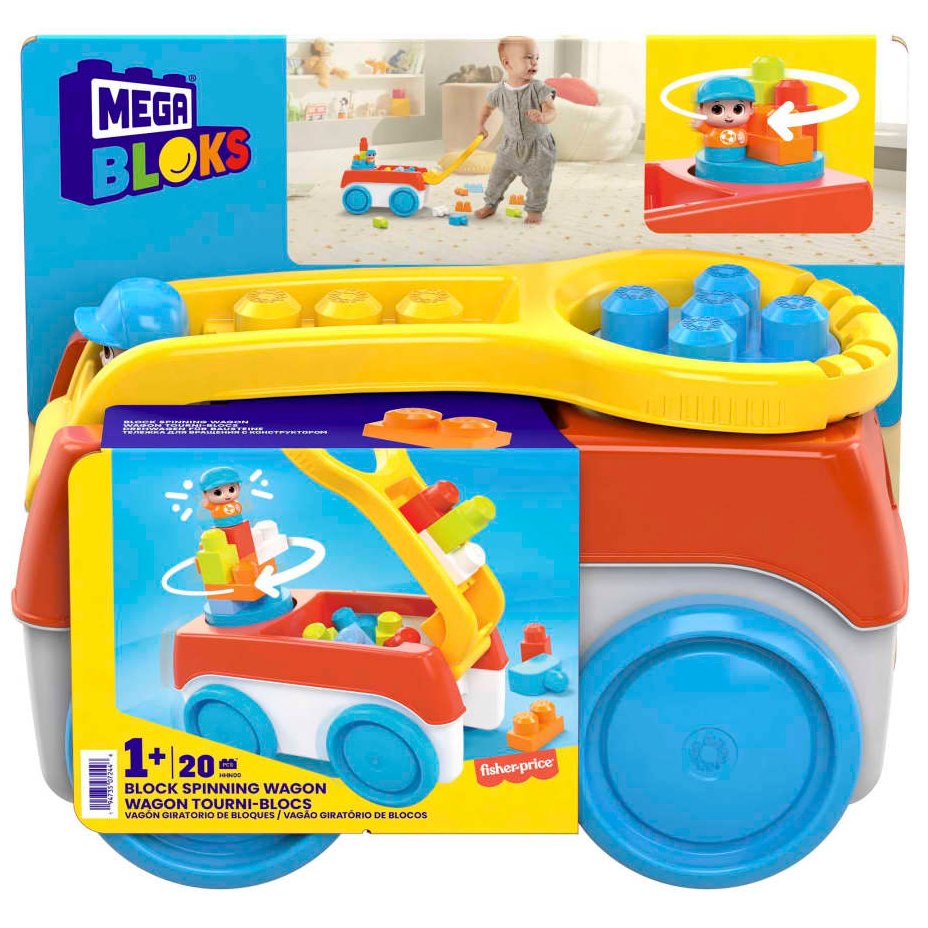 MEGA BLOKS Block Spinning Wagon - Shop Lego & building blocks at H-E-B