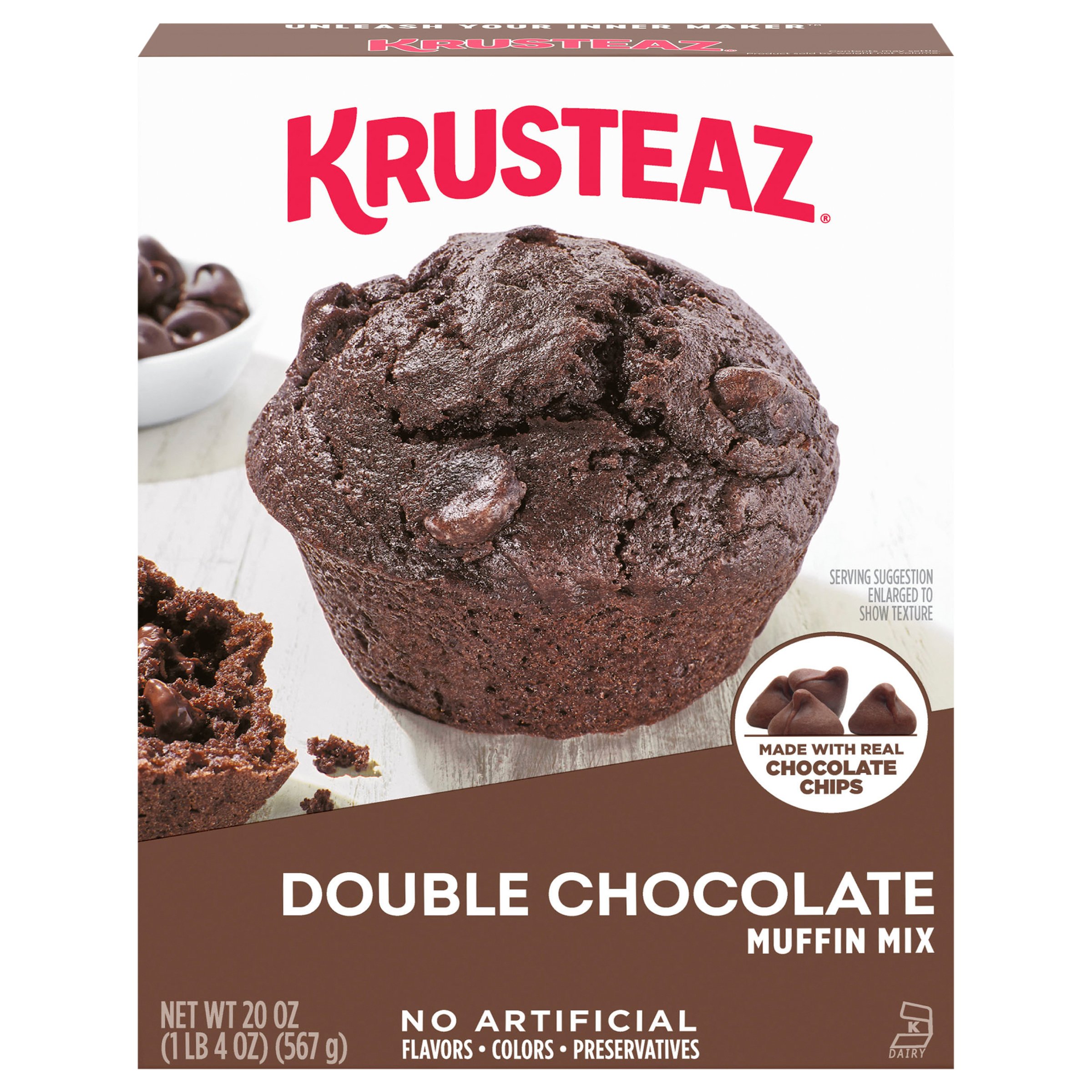 Krusteaz Double Chocolate Muffin Mix - Shop Baking mixes at H-E-B