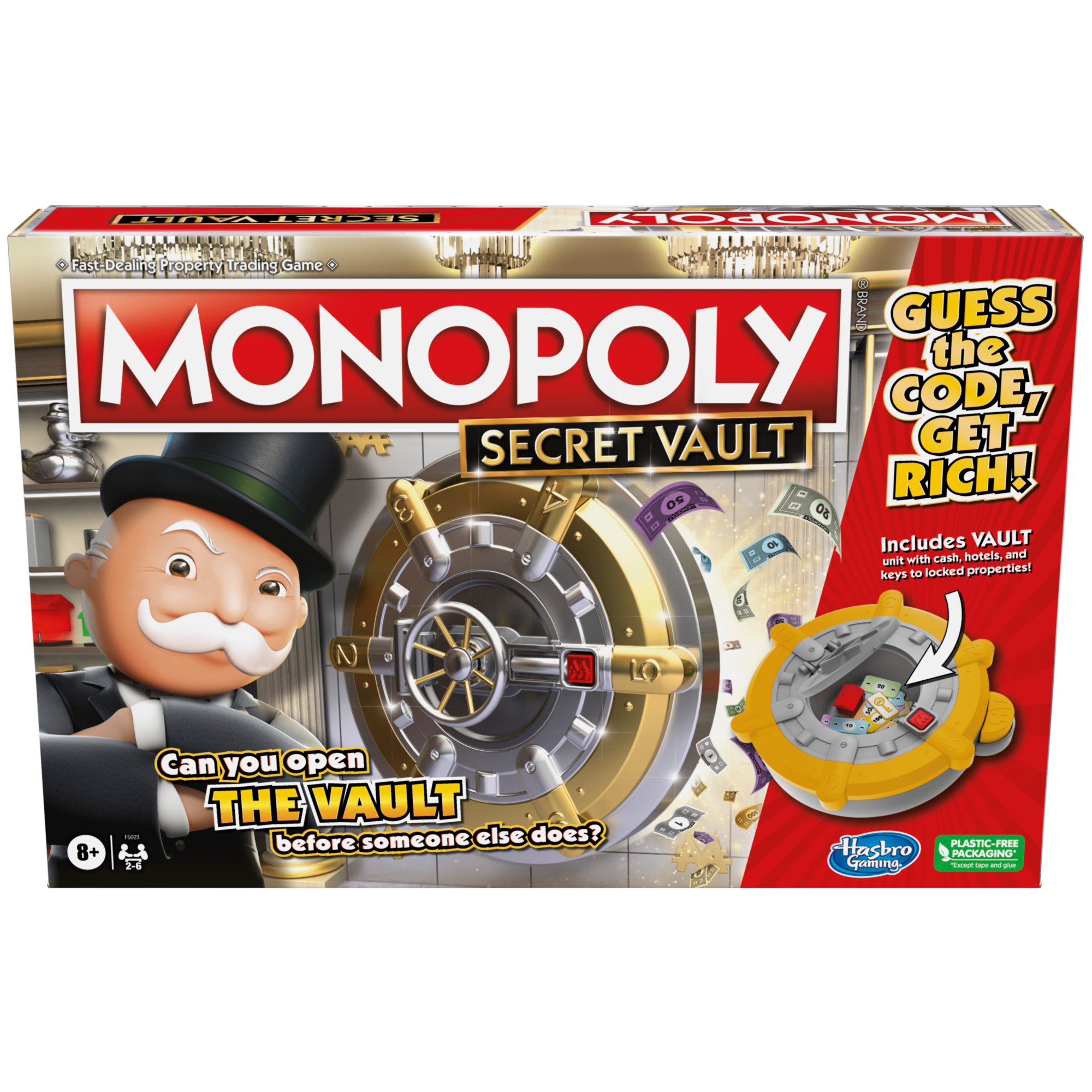 Monopoly Secret Vault Edition Board Game - Shop Games at H-E-B