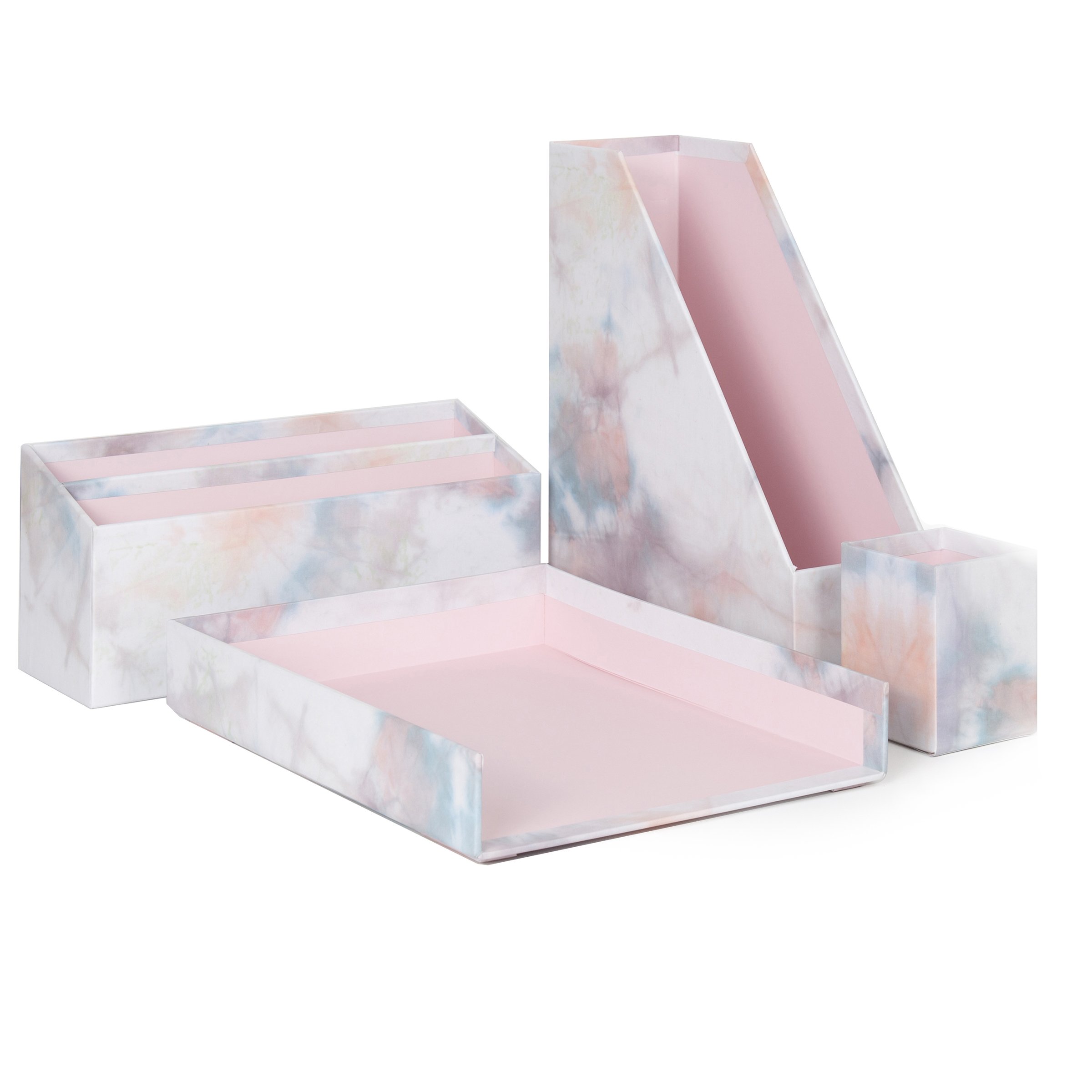 U Brands Organization Desktop Set – Tie Dye/Pink - Shop Desktop ...