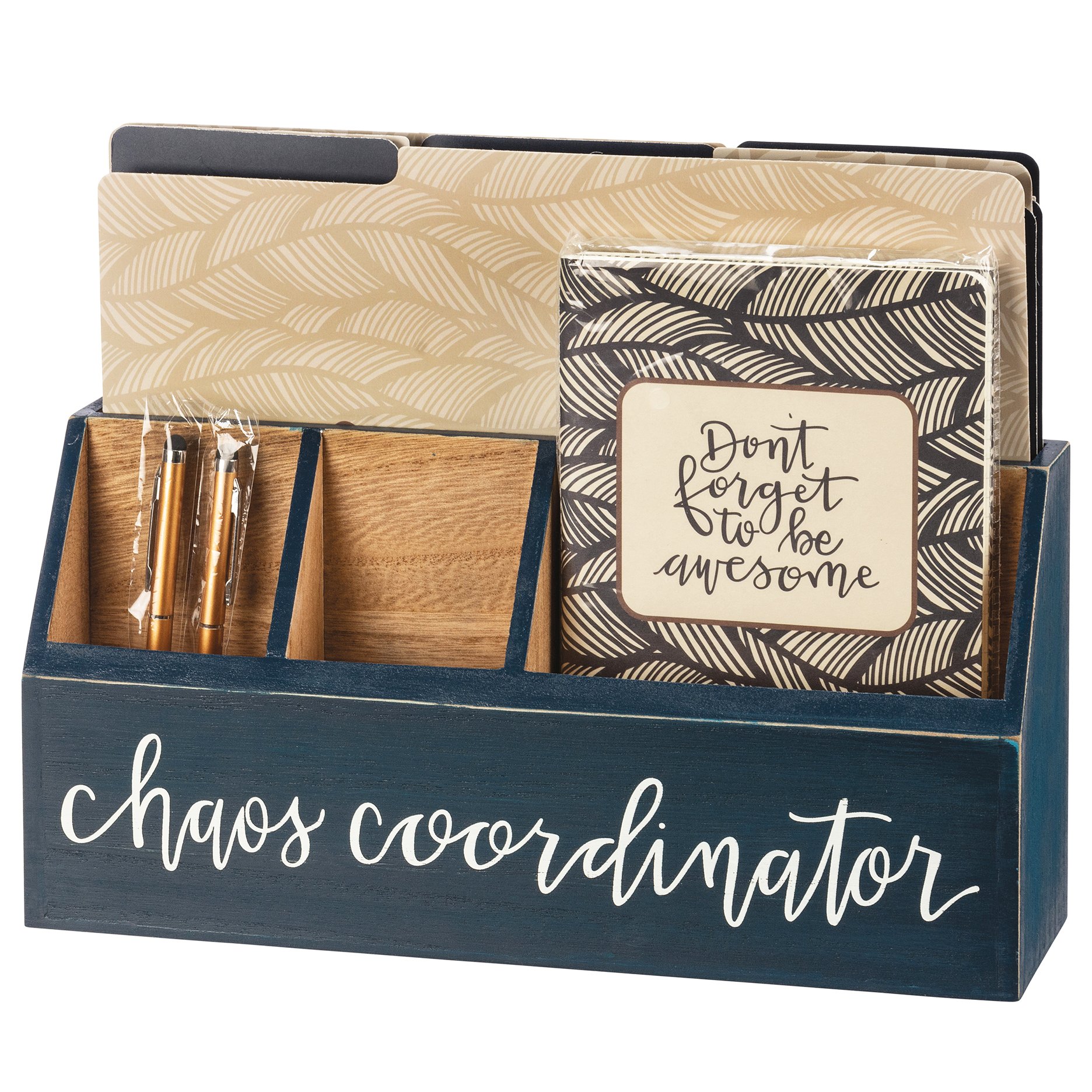 Primitives by Kathy Wooden Desktop Organizer Set – Chaos Coordinator ...