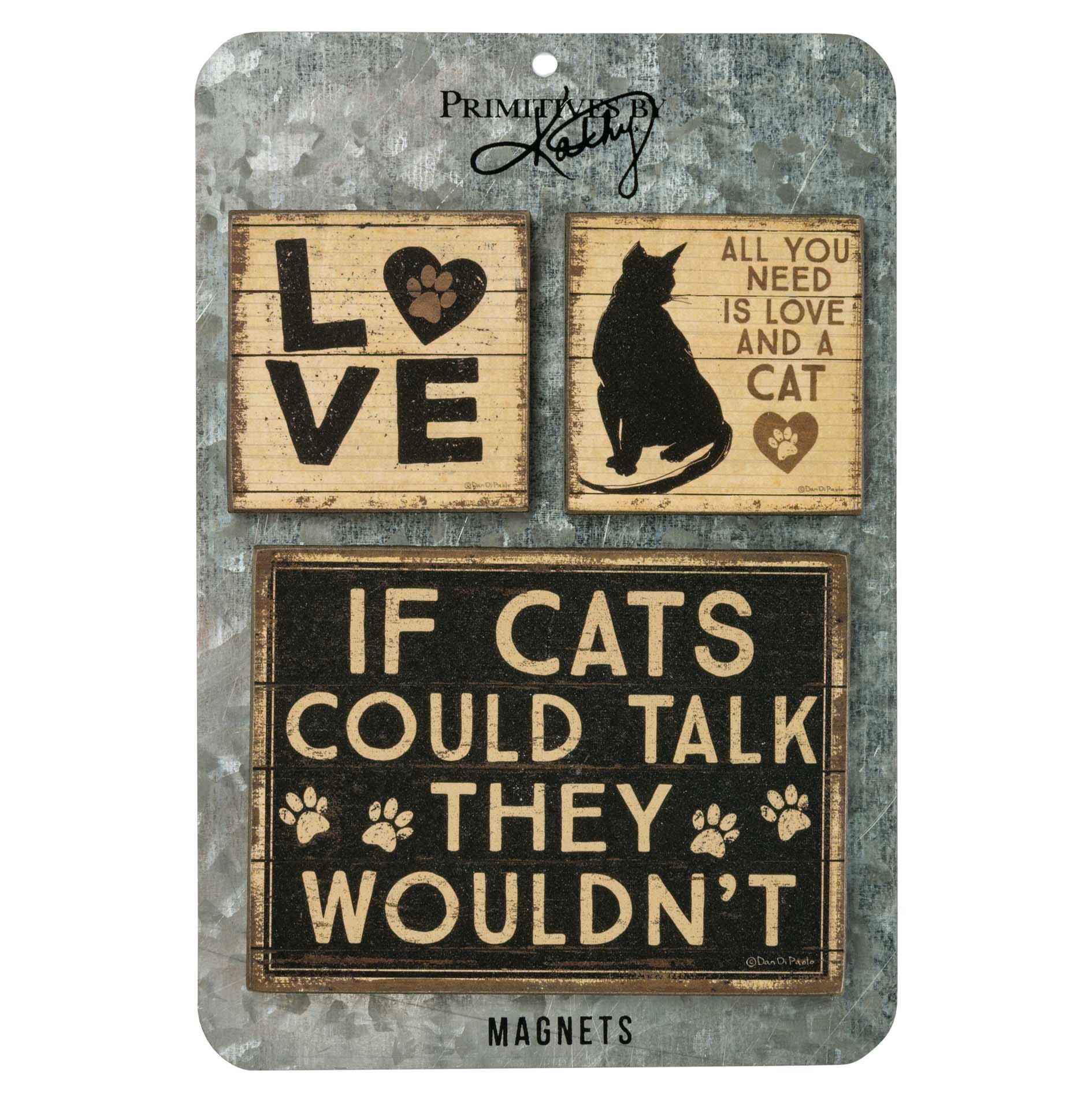 Primitives by Kathy Metal Magnet Set – Cat Love - Shop Tools ...