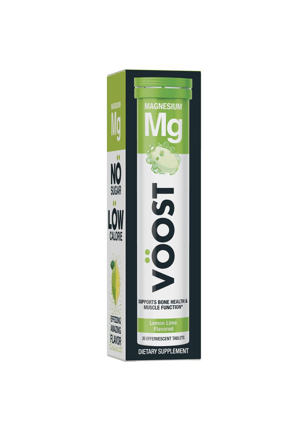 Voost Magnesium Lemon Lime Effervescent Tablets - Shop Minerals at H-E-B