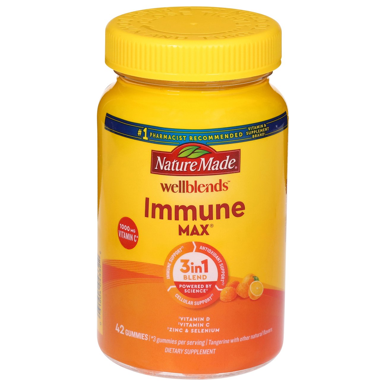 Nature Made Well Blends Immune Max Gummies - Tangerine - Shop Vitamins ...