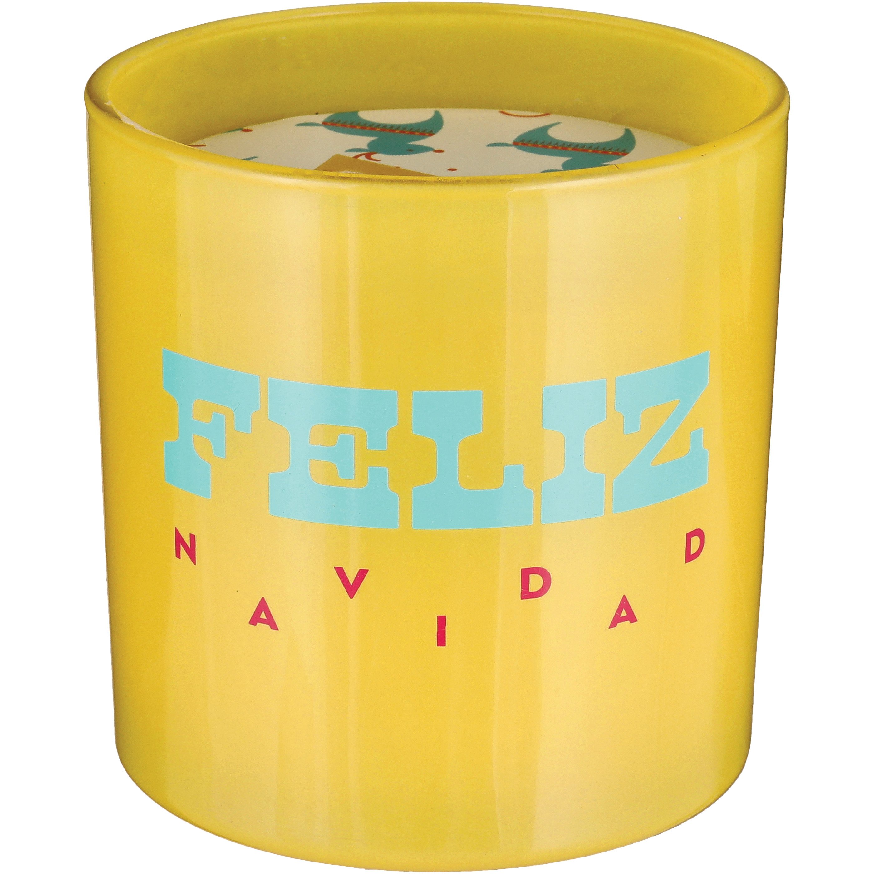 Destination Holiday Feliz Navidad Christmas Candle - Yellow - Shop ...