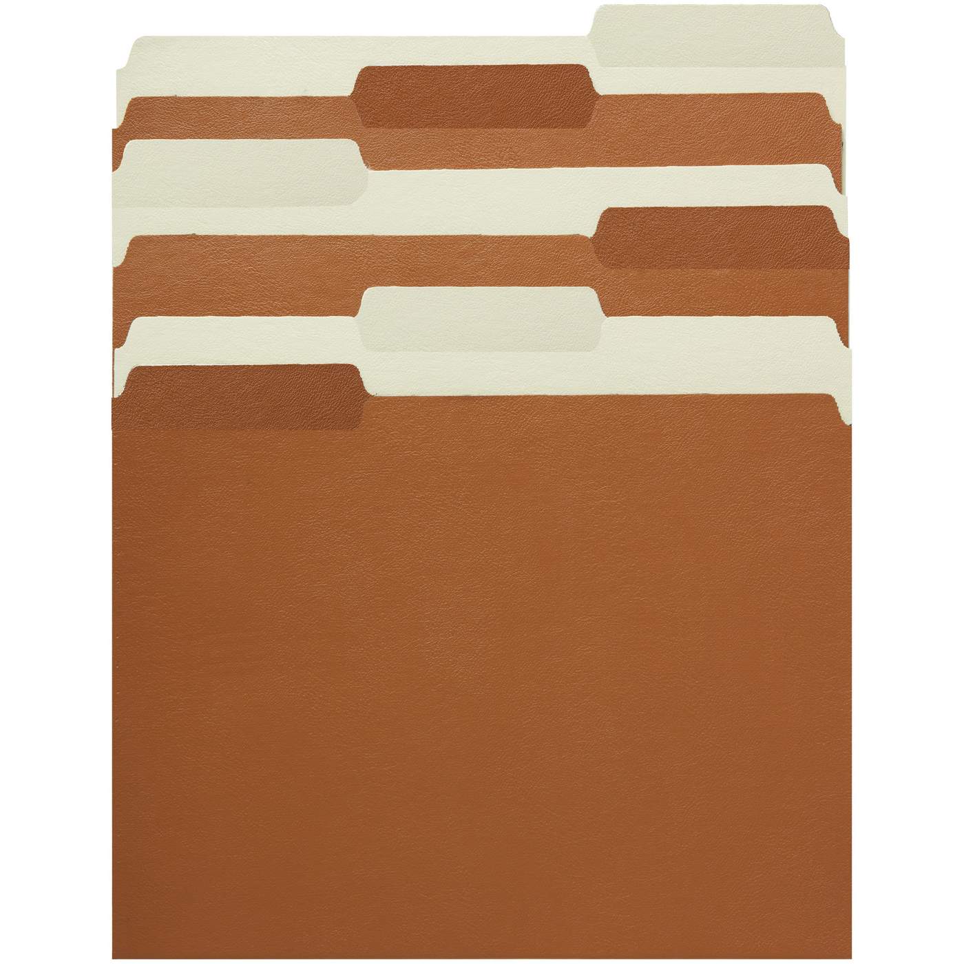 C.R. Gibson Two Tone Leatherette File Folders - Letter - Shop Folders ...