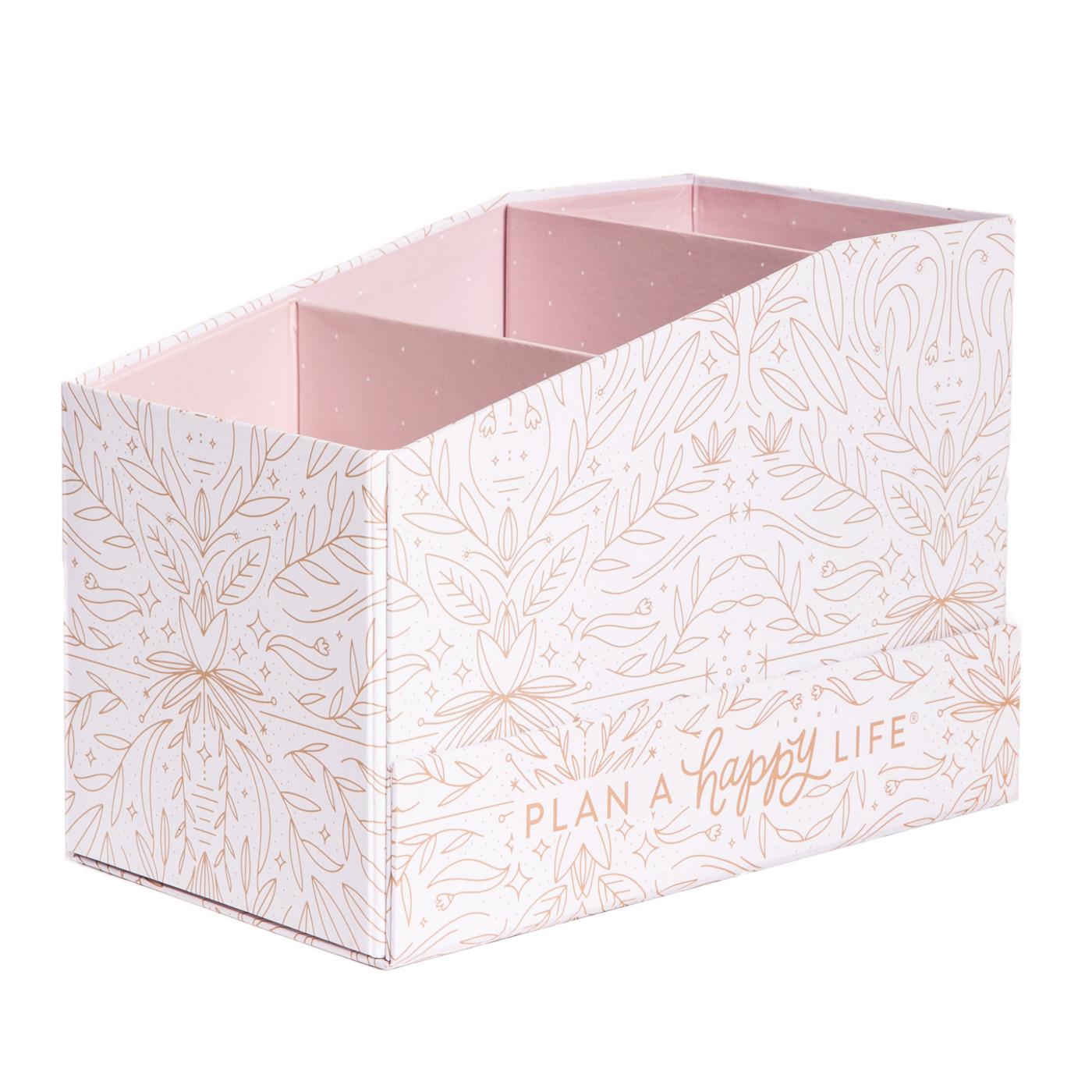 The Happy Planner Sticker Book Storage Box – Neutral Florals - Shop ...