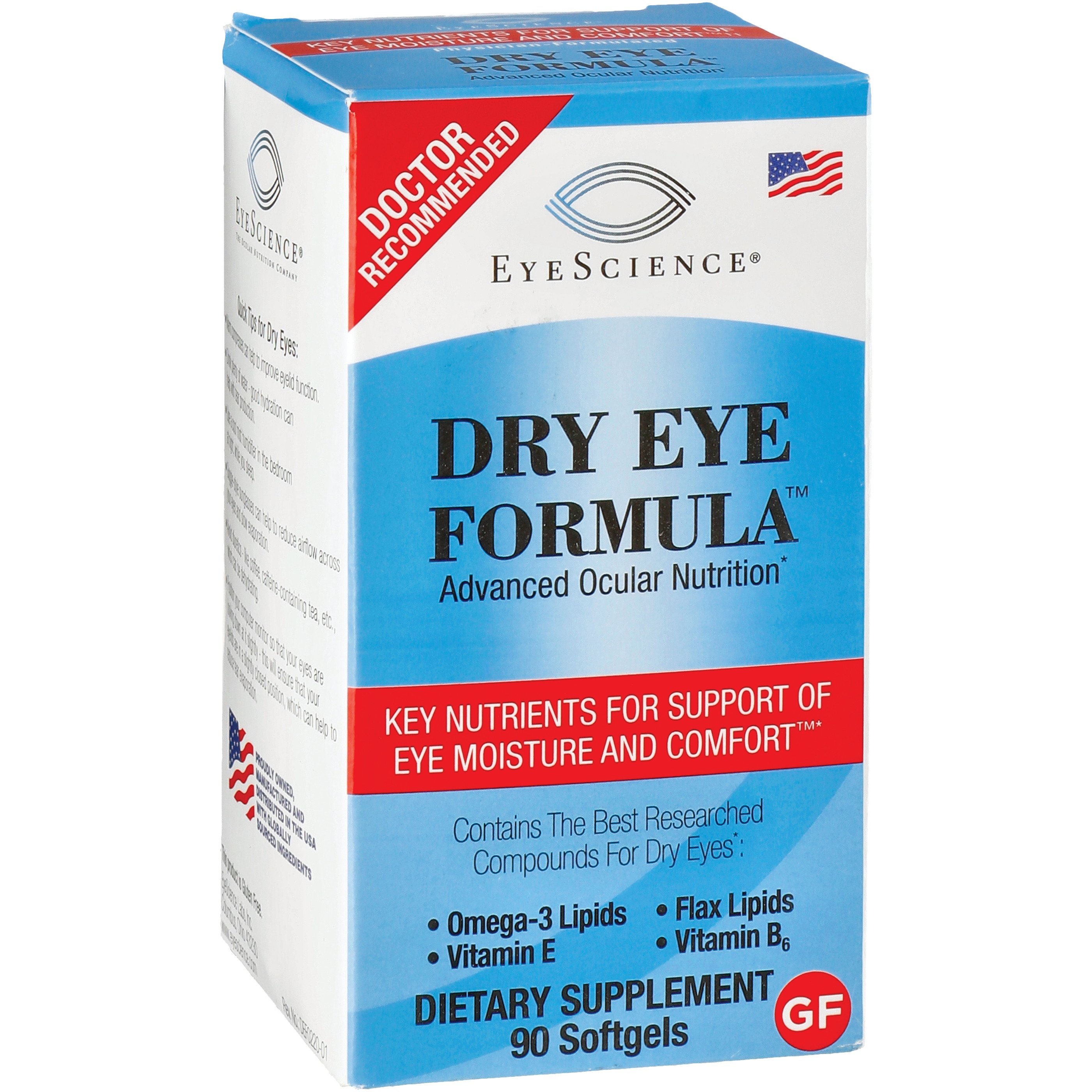 EyeScience Dry Eye Formula Softgels - Shop Vitamins & Supplements at H-E-B