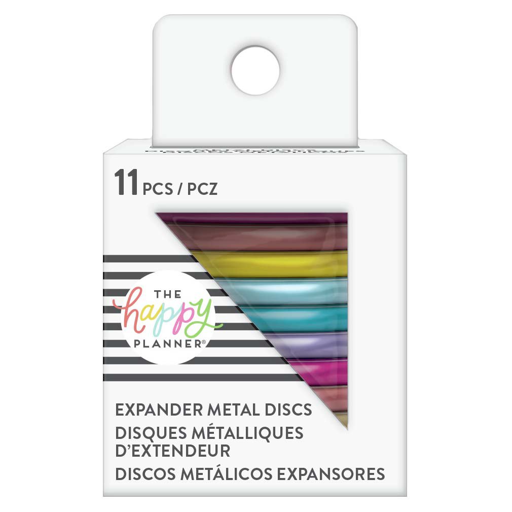 The Happy Planner Mini Expander Metal Discs - Rainbow - Shop School ...
