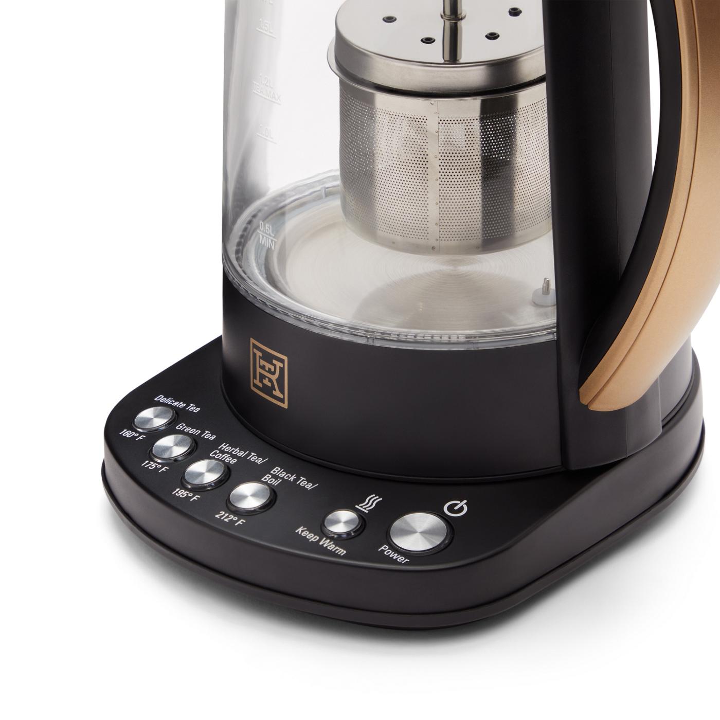 Kitchen & Table by H-E-B 2 in 1 Steeping Kettle - Classic Black - Shop ...