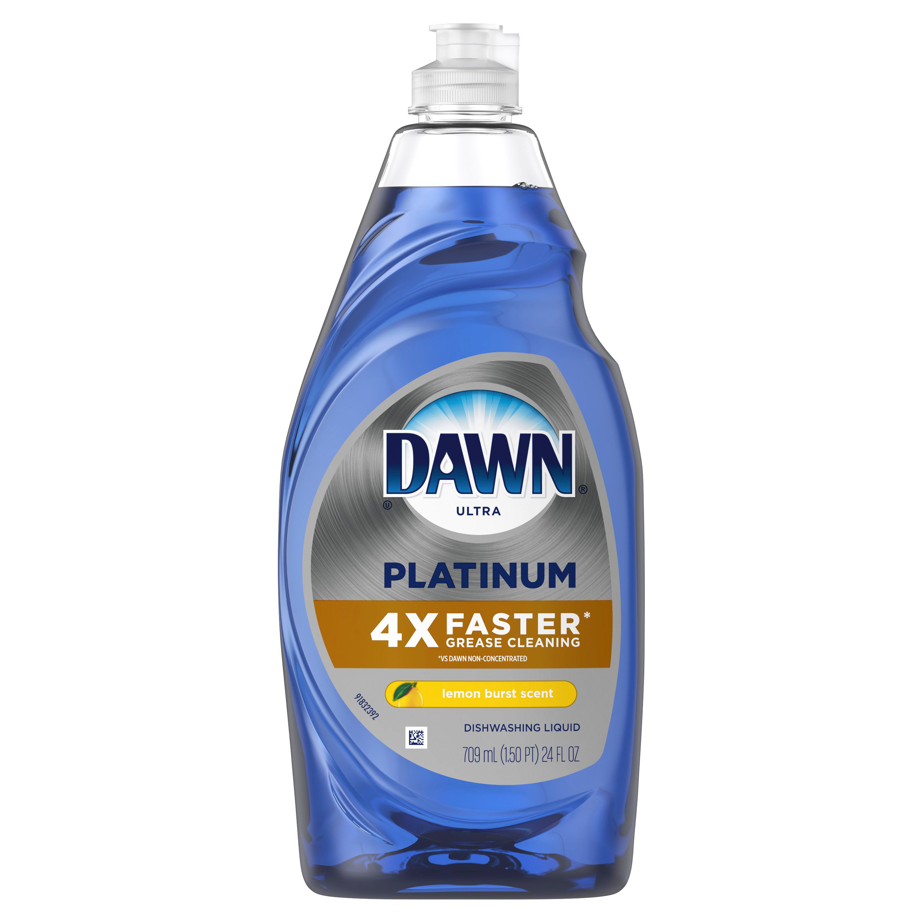 Dawn Ultra Platinum Lemon Burst Scent Liquid Dish Soap - Shop Dish soap ...