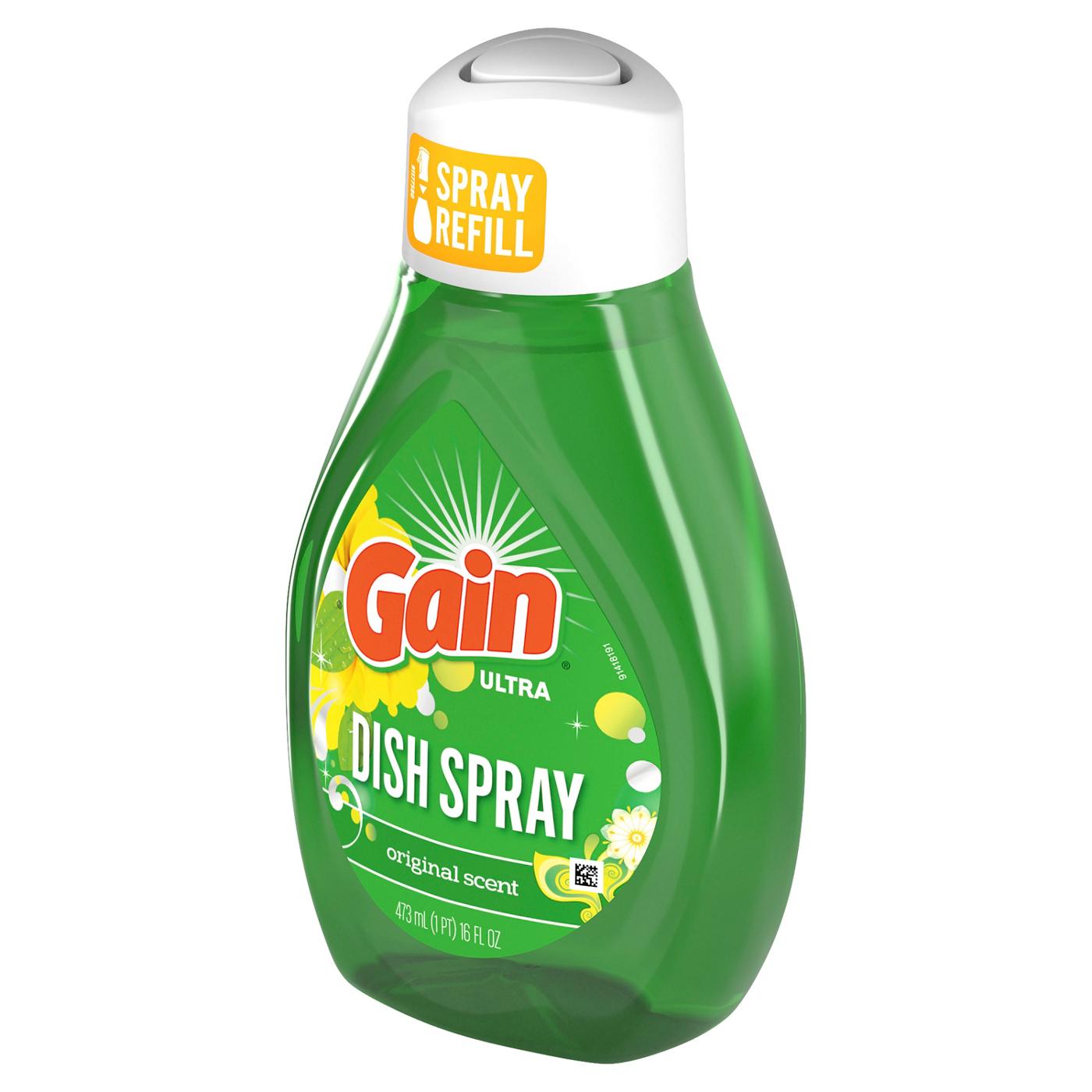 Gain Ultra Clean Power Blast Original Scent Dish Spray Refill - Shop ...