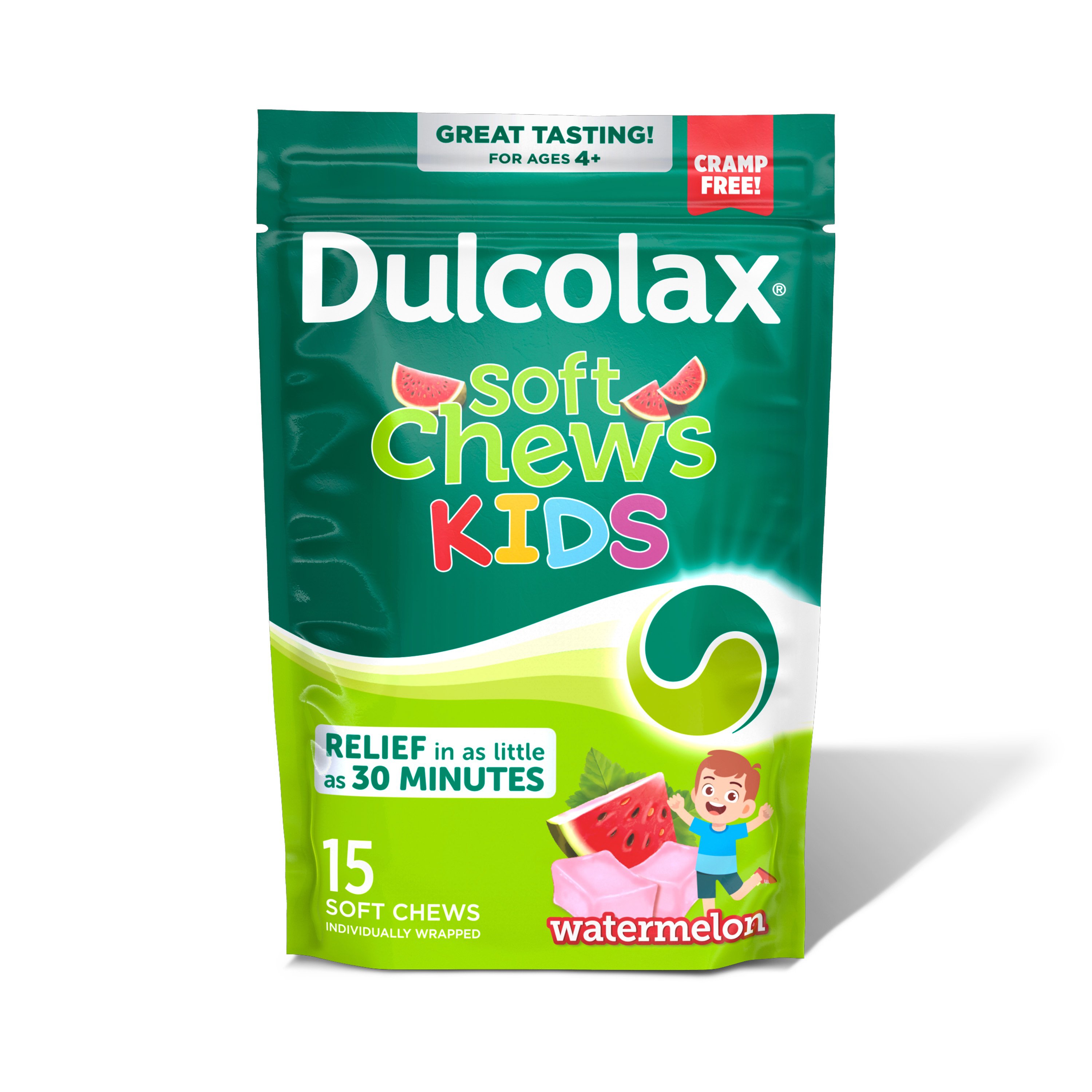 Dulcolax Kids Soft Chews Watermelon - Shop Medicines & Treatments at H-E-B