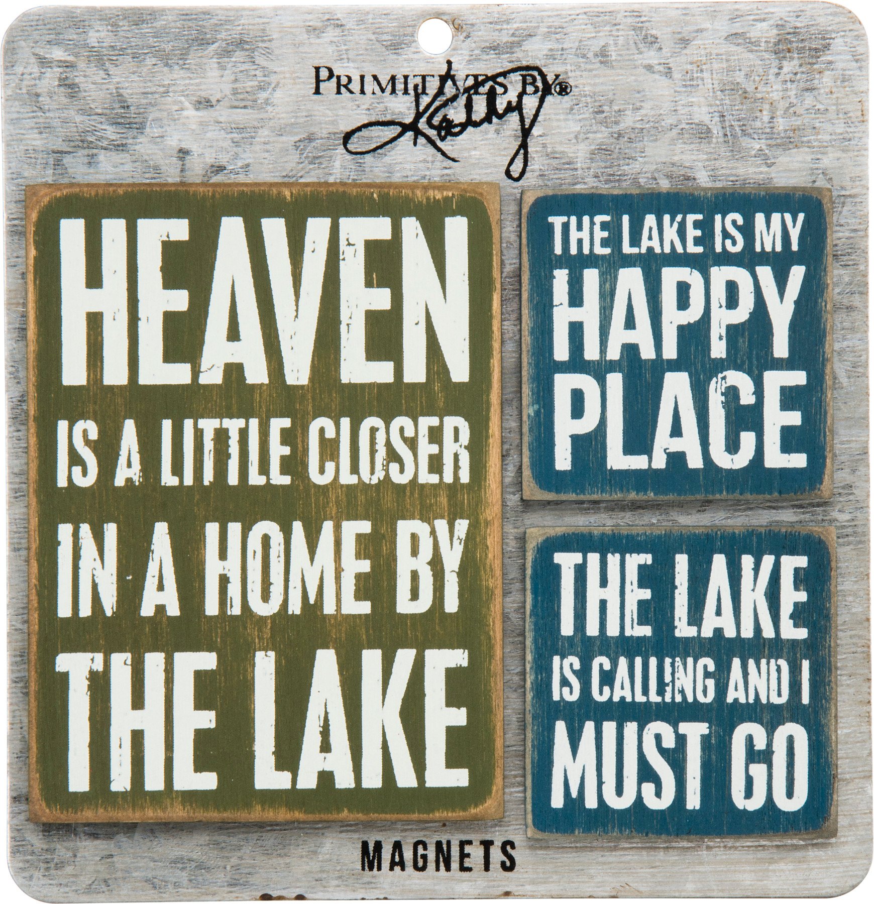 Primitives by Kathy Wooden Distressed Magnet Set – Lake People - Shop ... Primitives by Kathy Wooden Distressed Magnet Set – Lake People - Shop ...