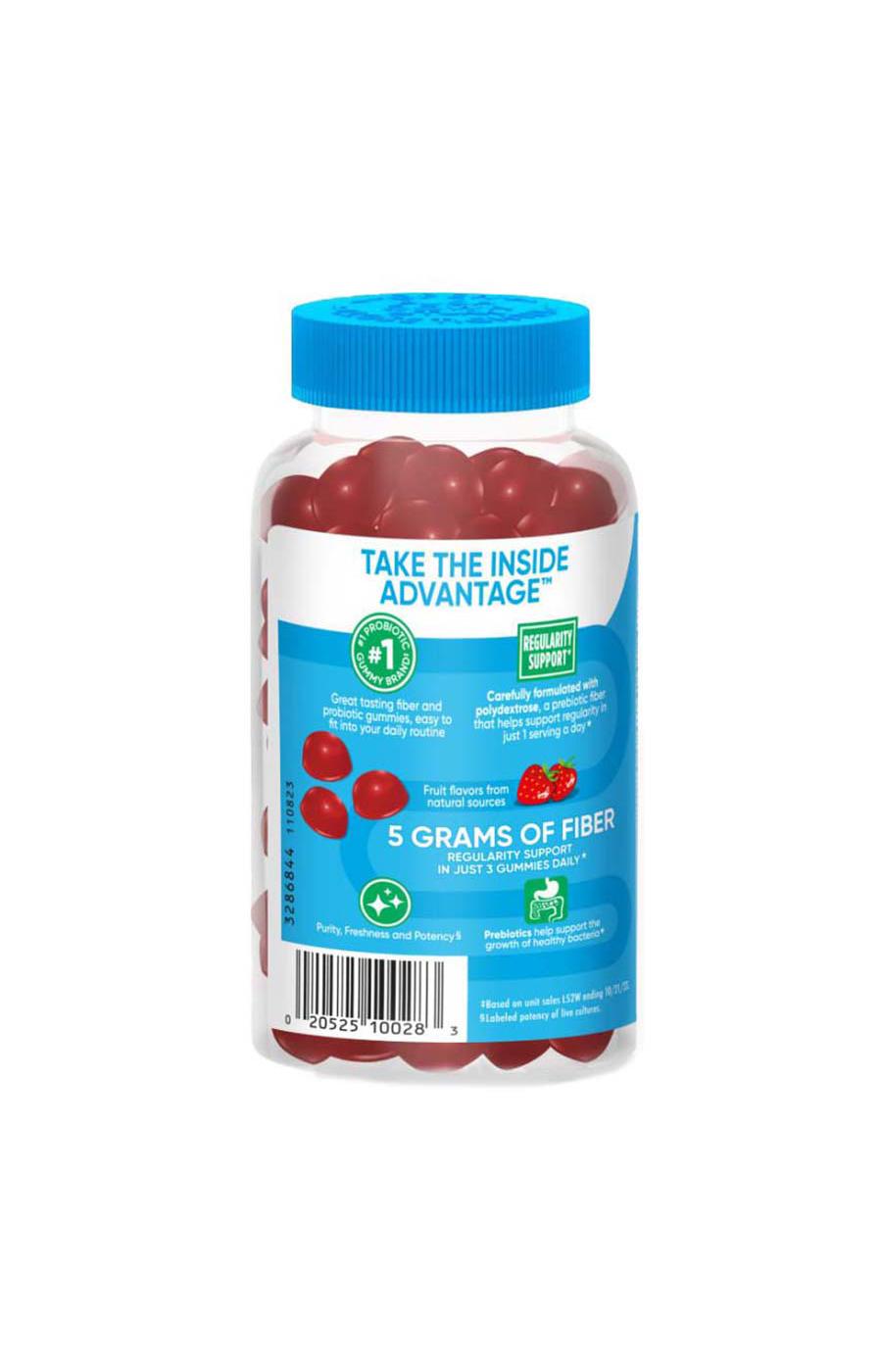 Digestive Advantage Daily Probiotics with Fiber Gummies - Shop Diet ...