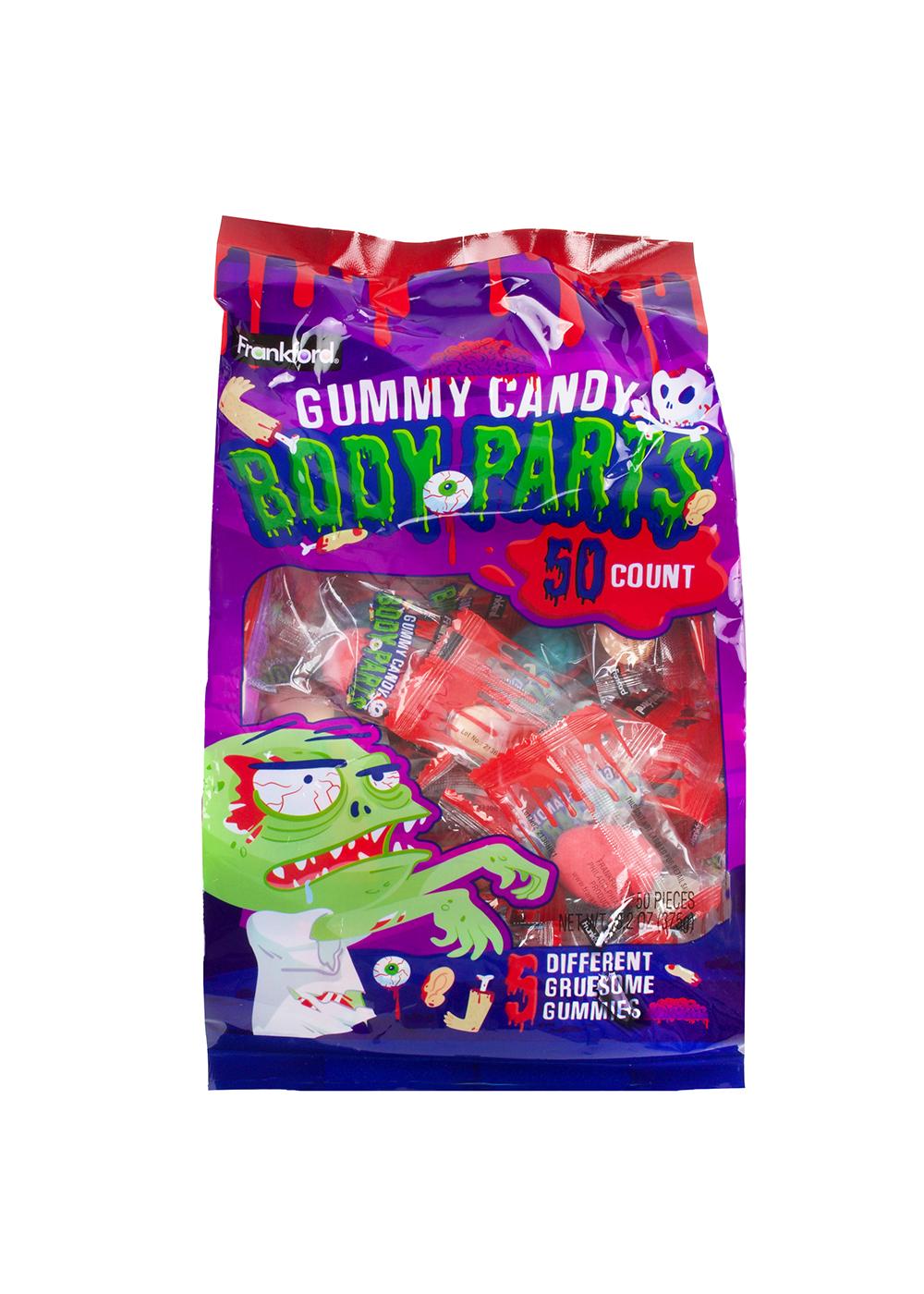 Frankford Gummy Body Parts Halloween Candy - Shop Candy at H-E-B