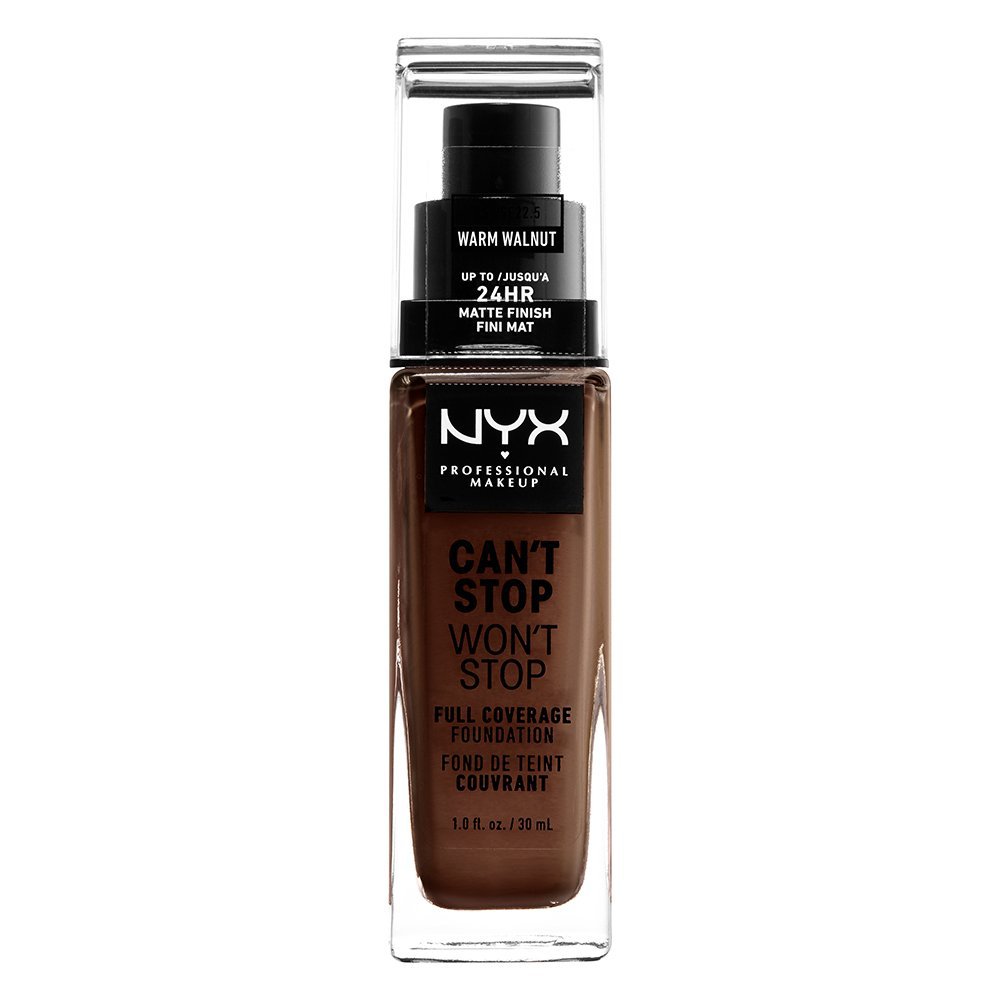 NYX Can't Stop Won't Stop Foundation Warm Walnut - Shop Foundation at H-E-B