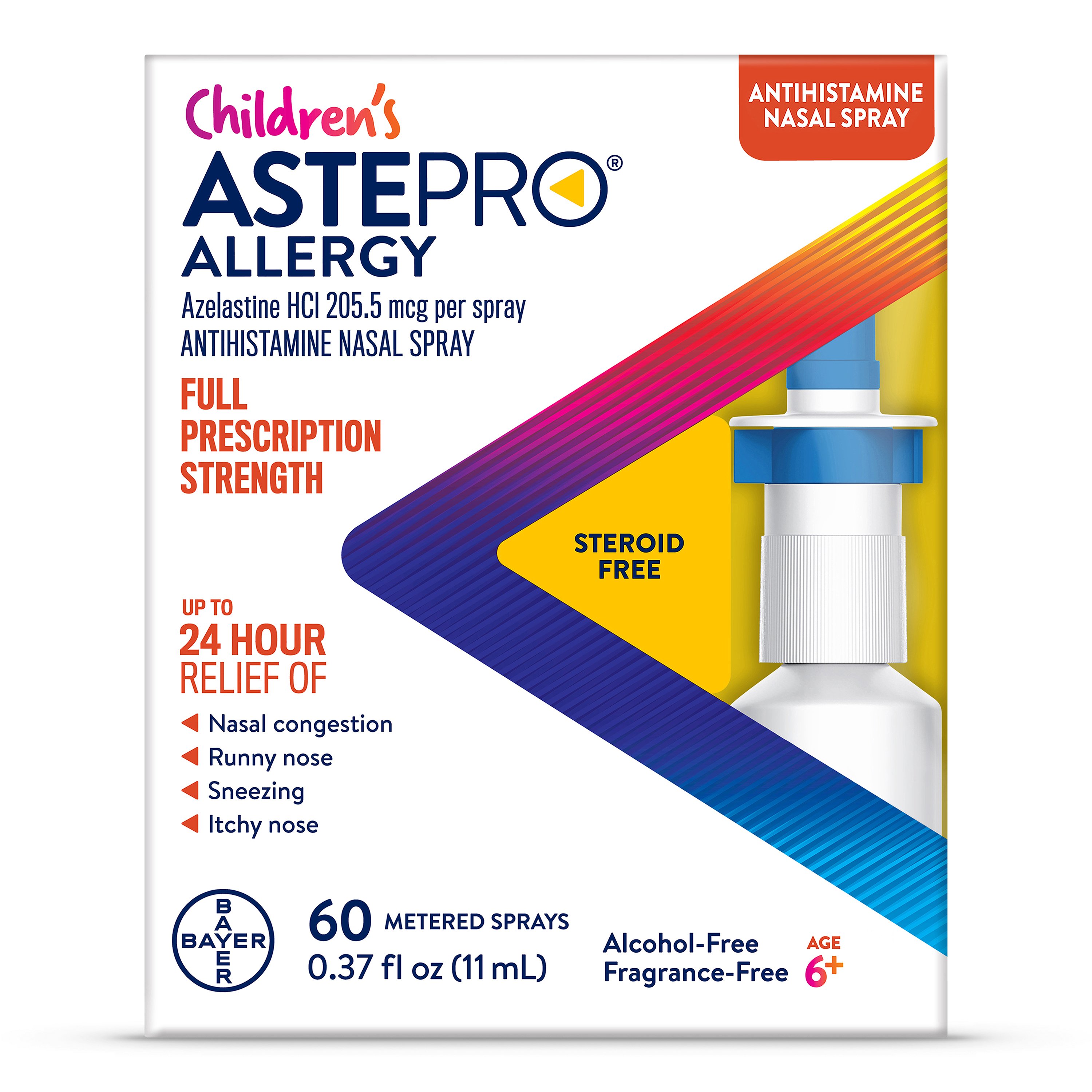 Astepro Children's Allergy Antihistamine Nasal Spray - Shop Medicines ...