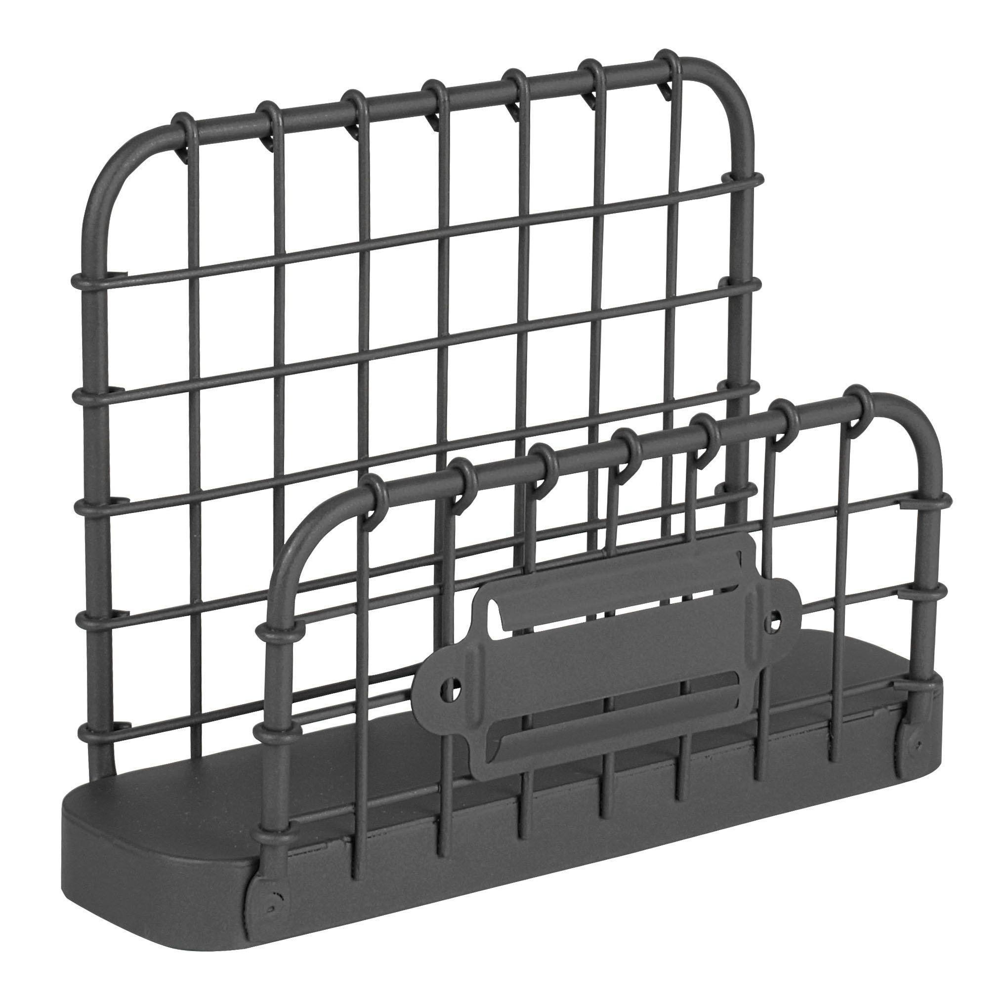 Spectrum Vintage Living Desktop Letter Holder – Black - Shop Desktop ...