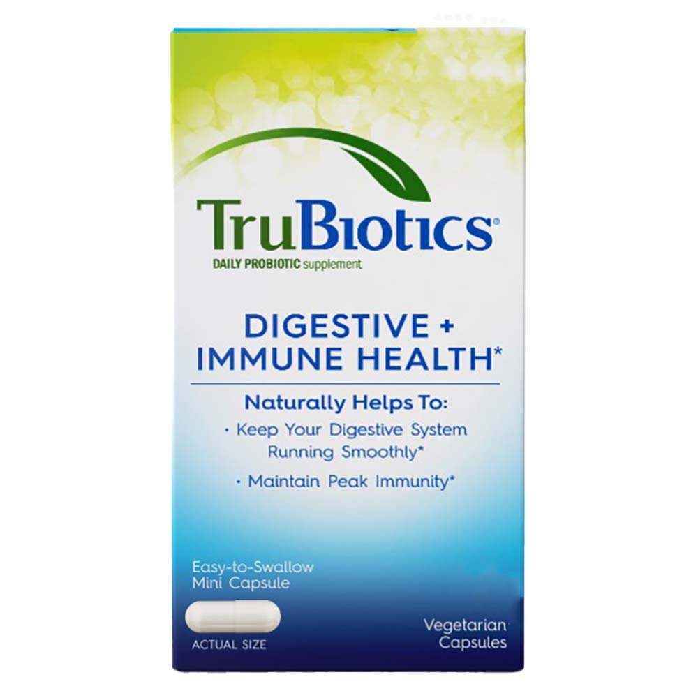 TruBiotics Digestive + Immune Health Vegetarian Capsules - Shop Diet ...