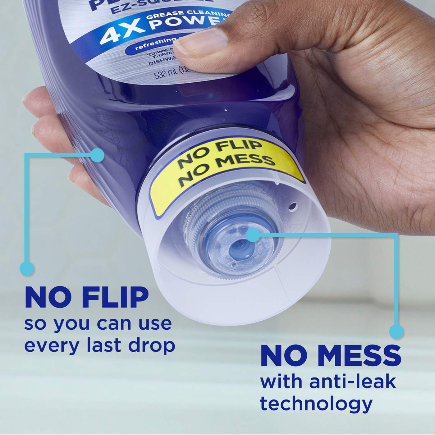 Dawn Ultra Platinum Refreshing Rain Scent Ez-Squeeze Liquid Dish Soap ...