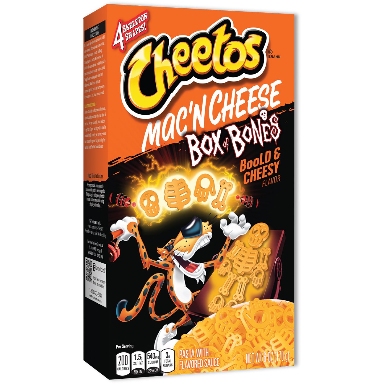 Cheetos Mac'N Cheese Box of Bones Pasta - Shop Pantry meals at H-E-B
