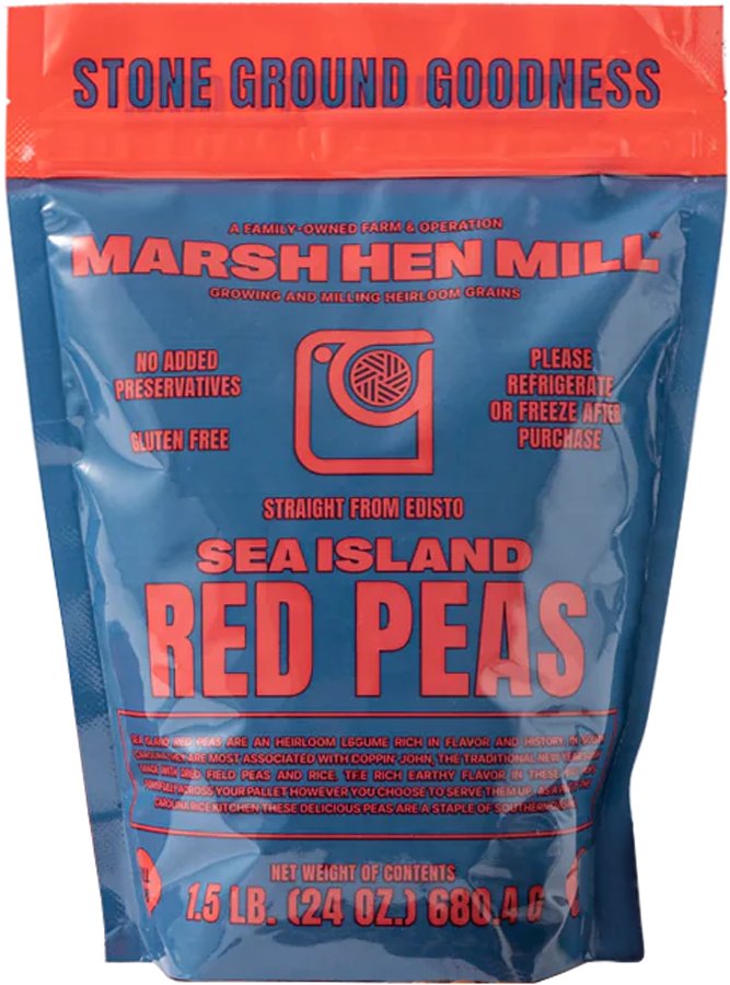Marsh Hen Mill Stone Ground Sea Island Red Peas, 24 oz | Central Market ...