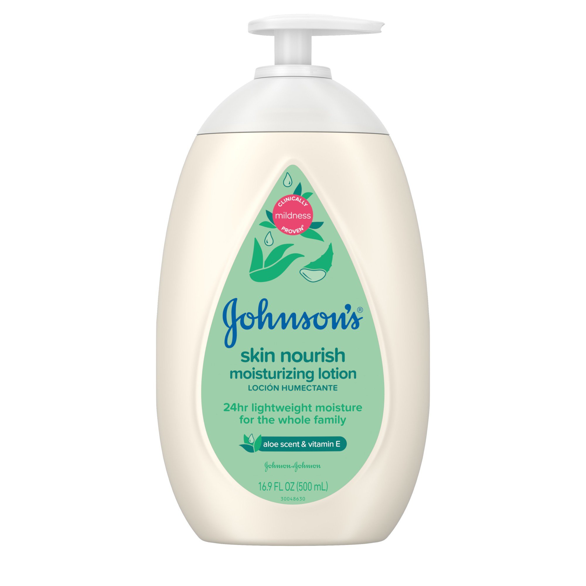 Johnson's Baby Skin Nourish Moisturizing Body Lotion - Shop Lotion ...