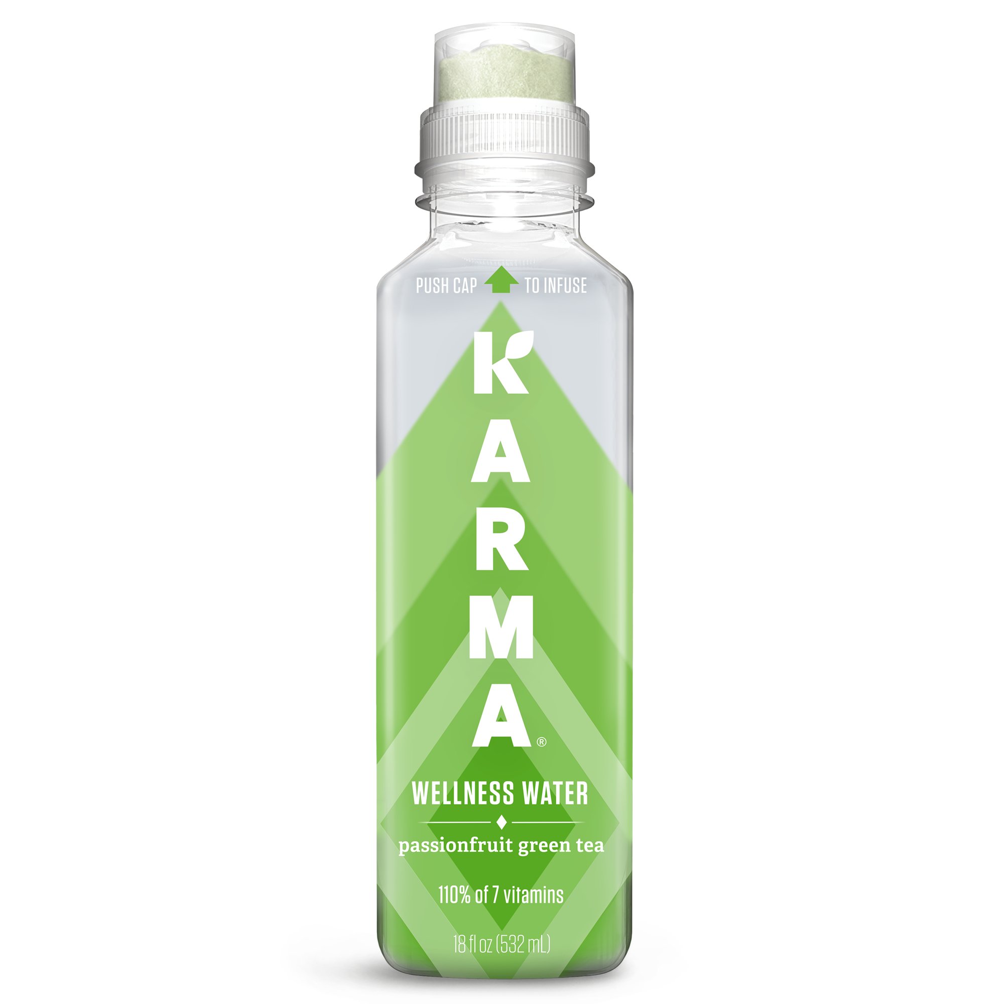 Karma Passionfruit Green Tea Wellness Water - Shop Sports & energy ...