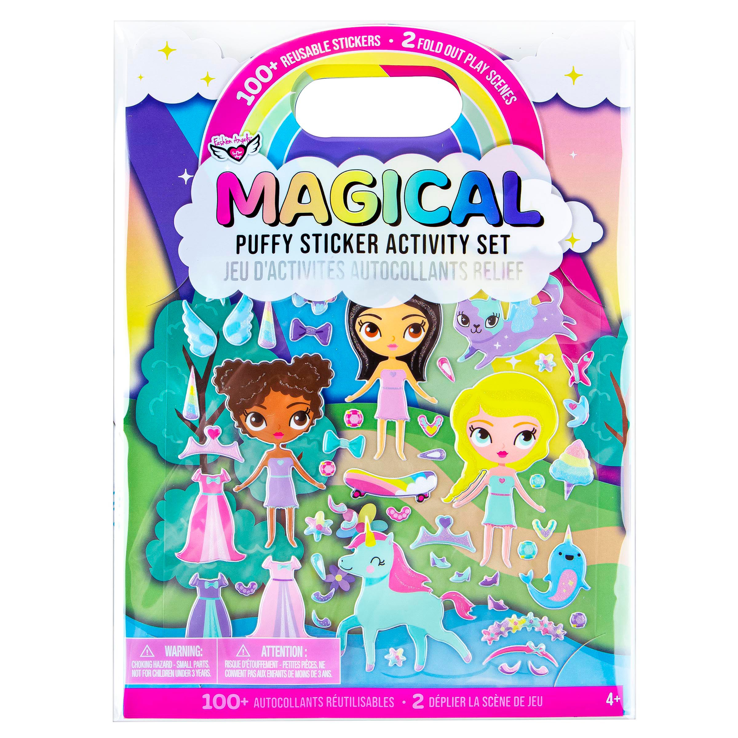 Fashion Angels Magical Puffy Sticker Activity Set - Shop Kits at H-E-B