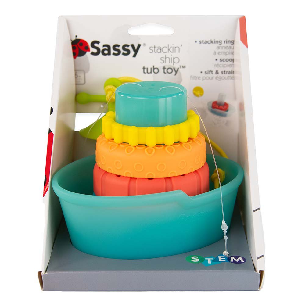 Sassy Stackin' Ship Tub Toy - Shop Toys at H-E-B