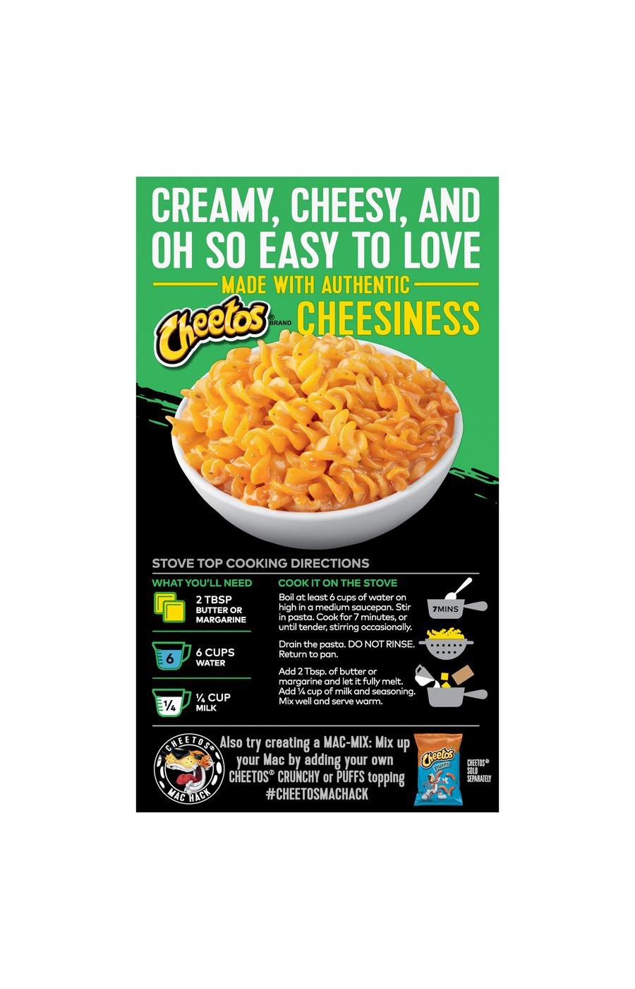 Cheetos Cheesy Jalapeno Mac 'n Cheese - Shop Pantry meals at H-E-B