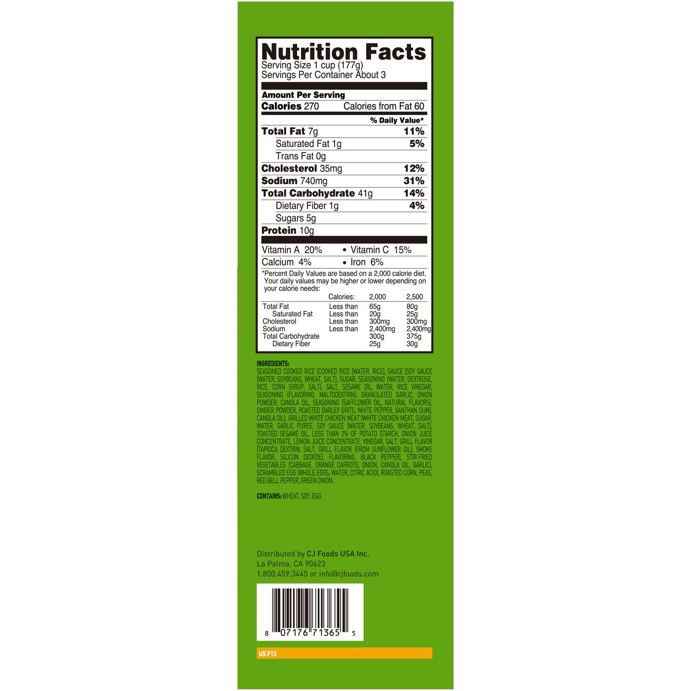 bibigo Korean Style Fried Rice Chicken with Korean BBQ Flavor - Shop ...