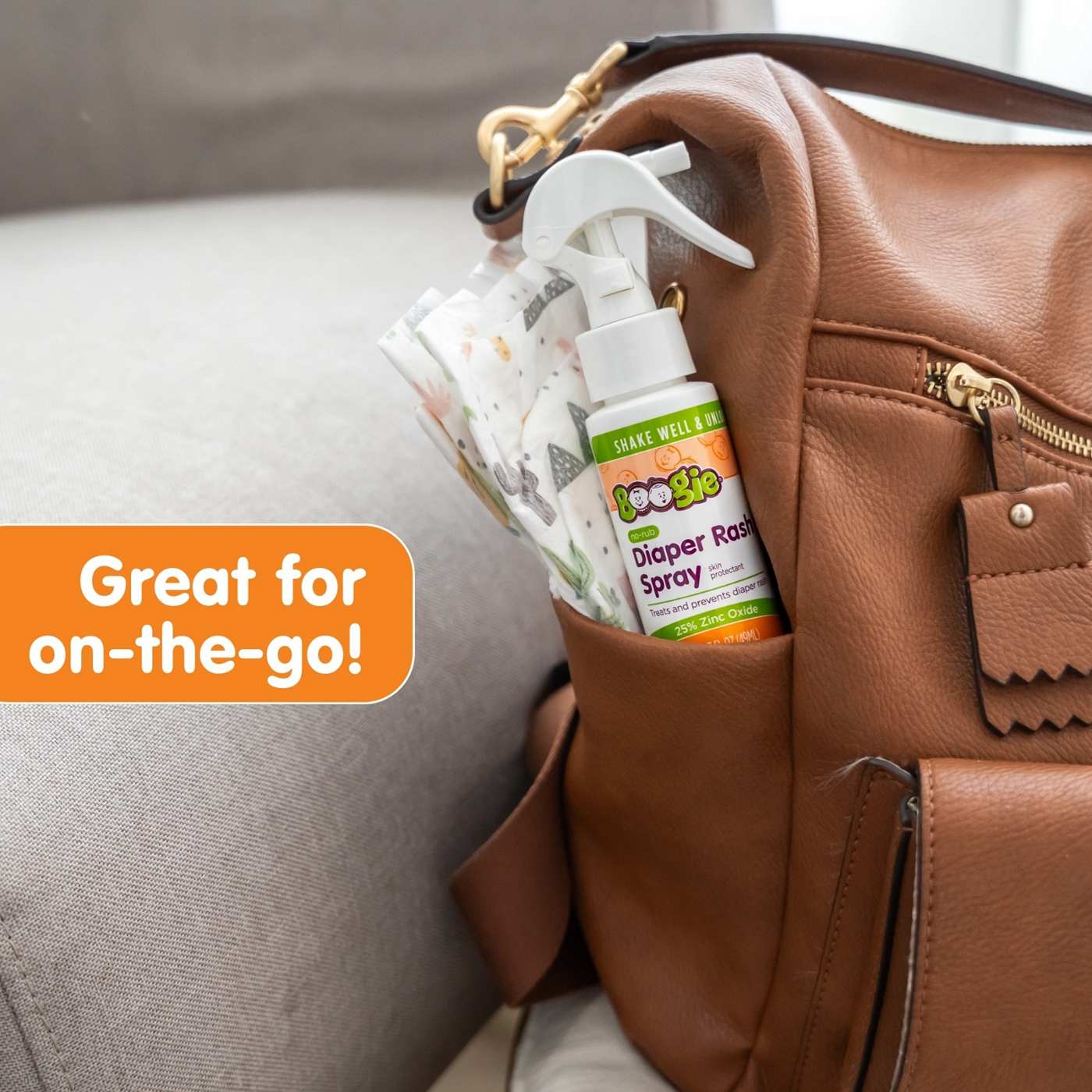 Boogie No-Rub Diaper Rash Spray - Shop Lotion & powder at H-E-B