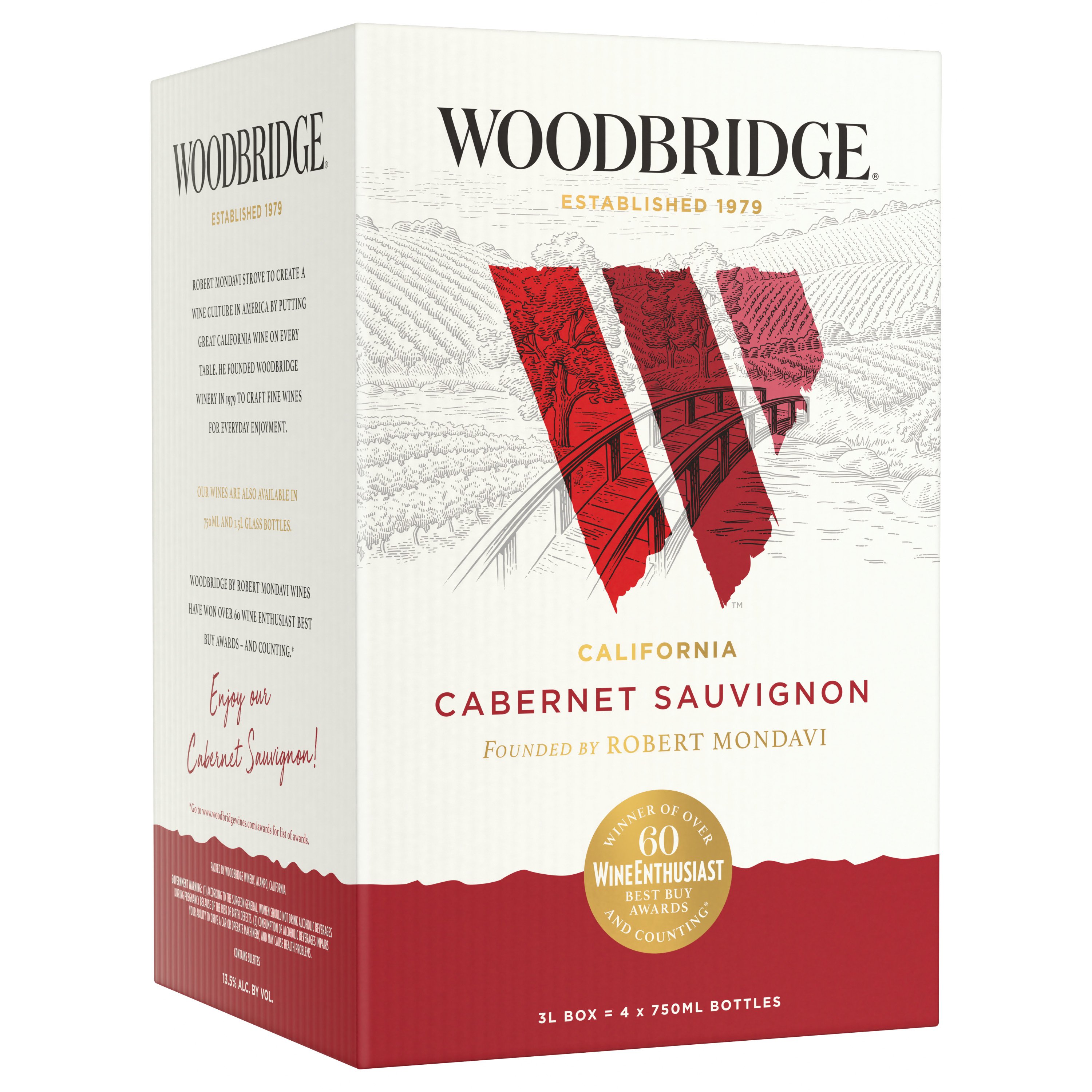 Woodbridge Cabernet Sauvignon Red Wine 3 L Box - Shop Wine at H-E-B