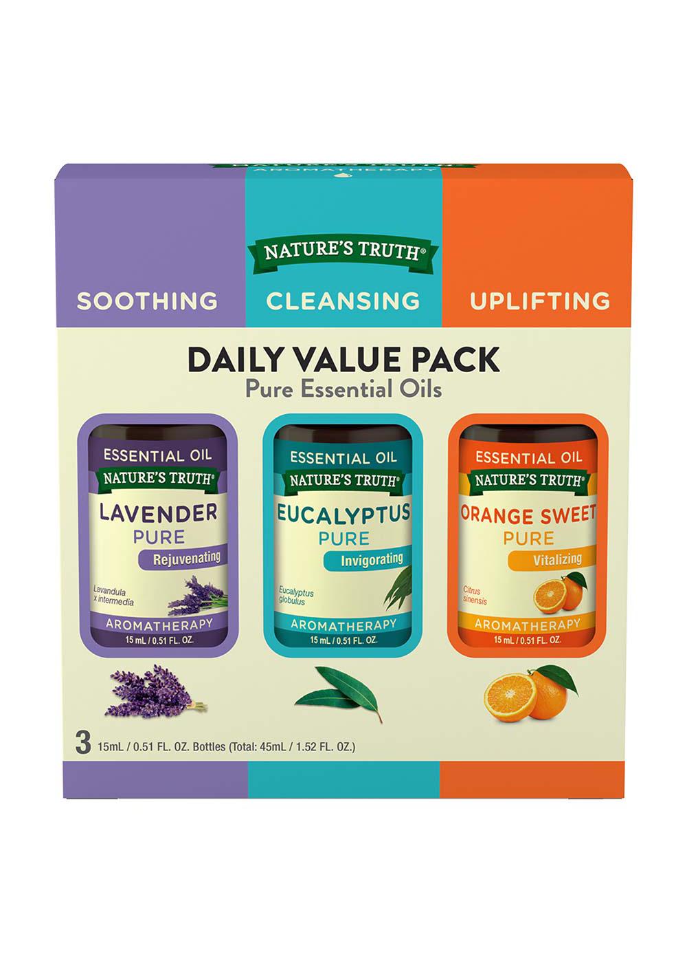 Nature's Truth Daily Value Pack Pure Essential Oils - Shop Essential ...