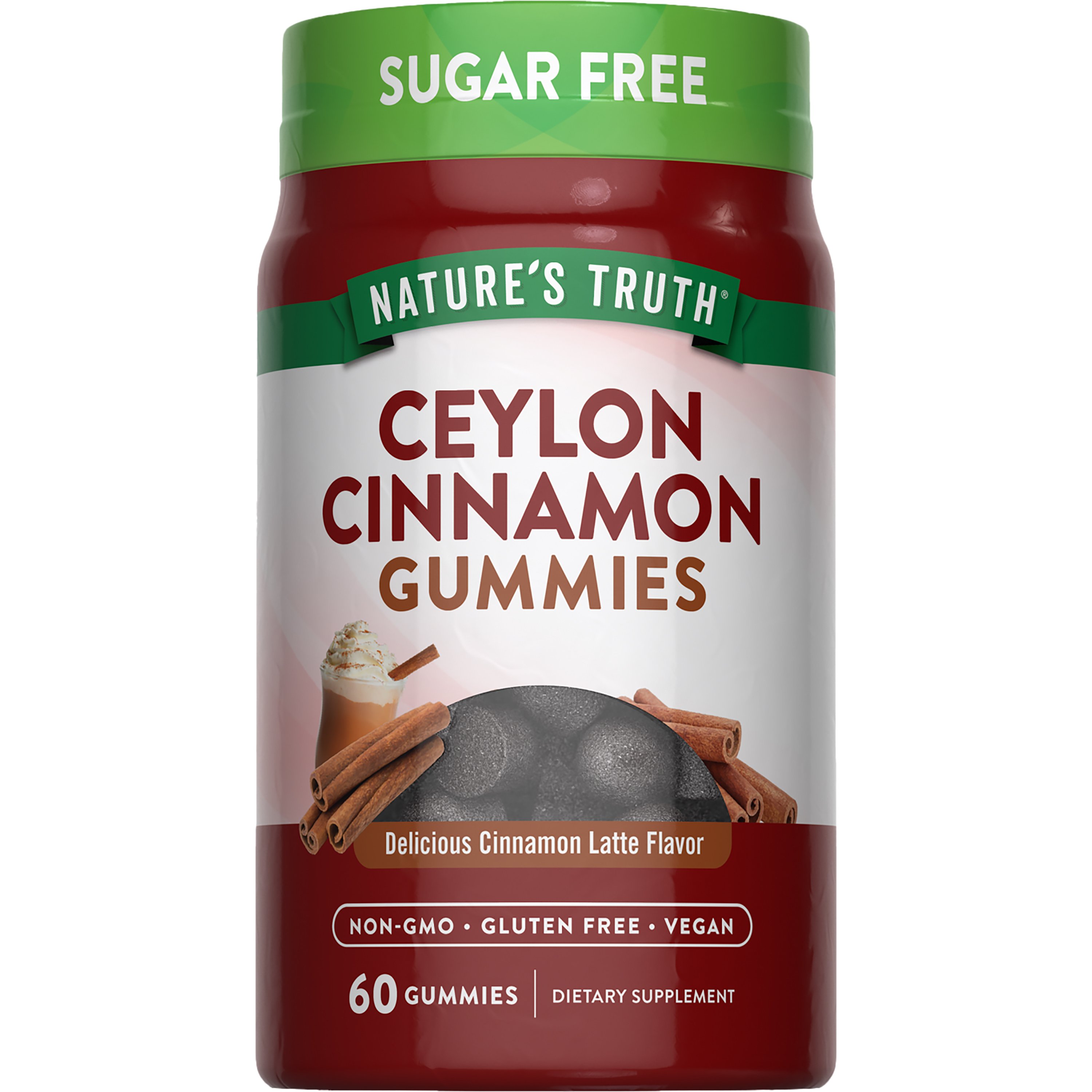 Nature's Truth Vitamins Sugar-Free Ceylon Cinnamon Gummies - Shop Herbs ...