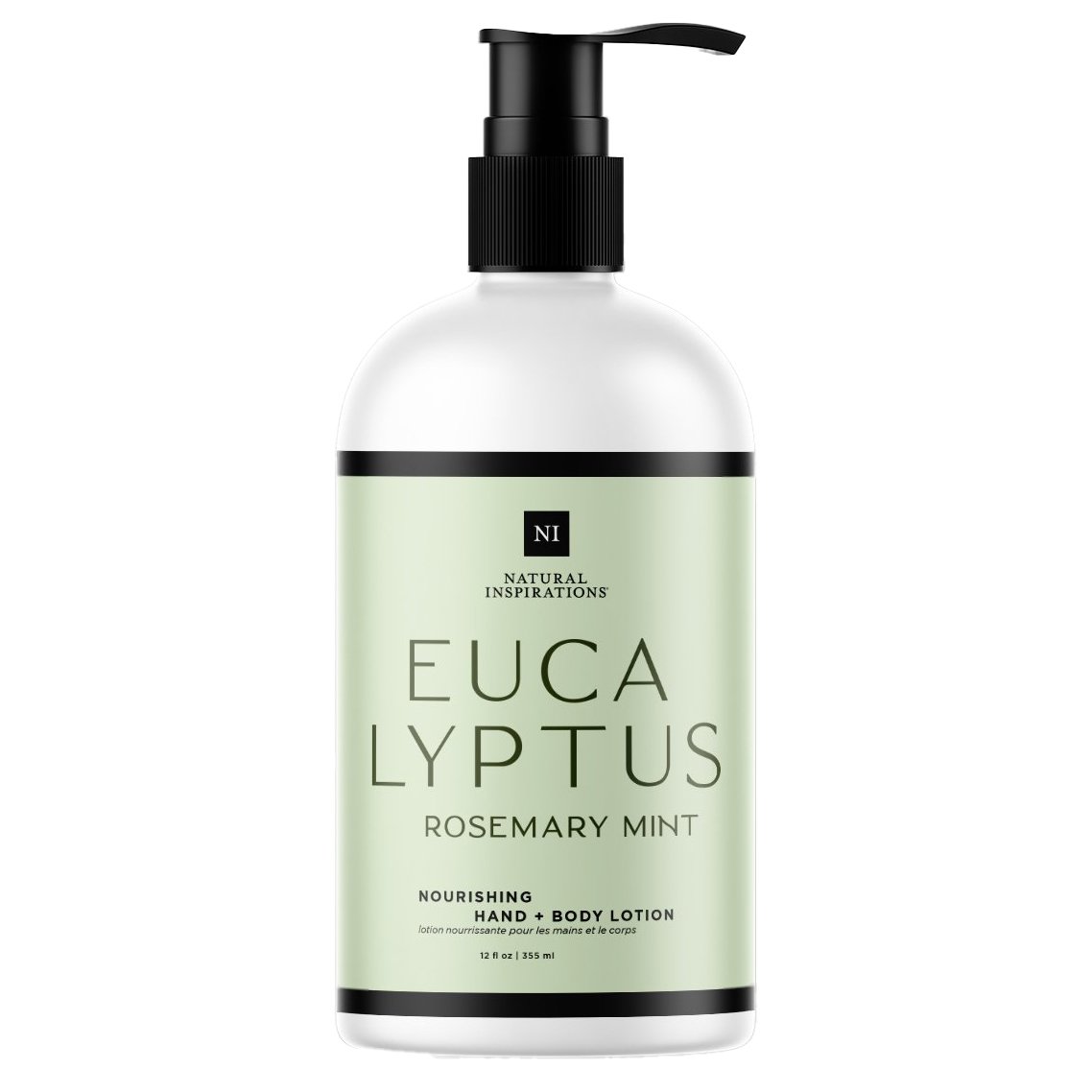 Natural Inspirations Eucalyptus Rosemary Mint Hand + Body Lotion, 12 oz ...