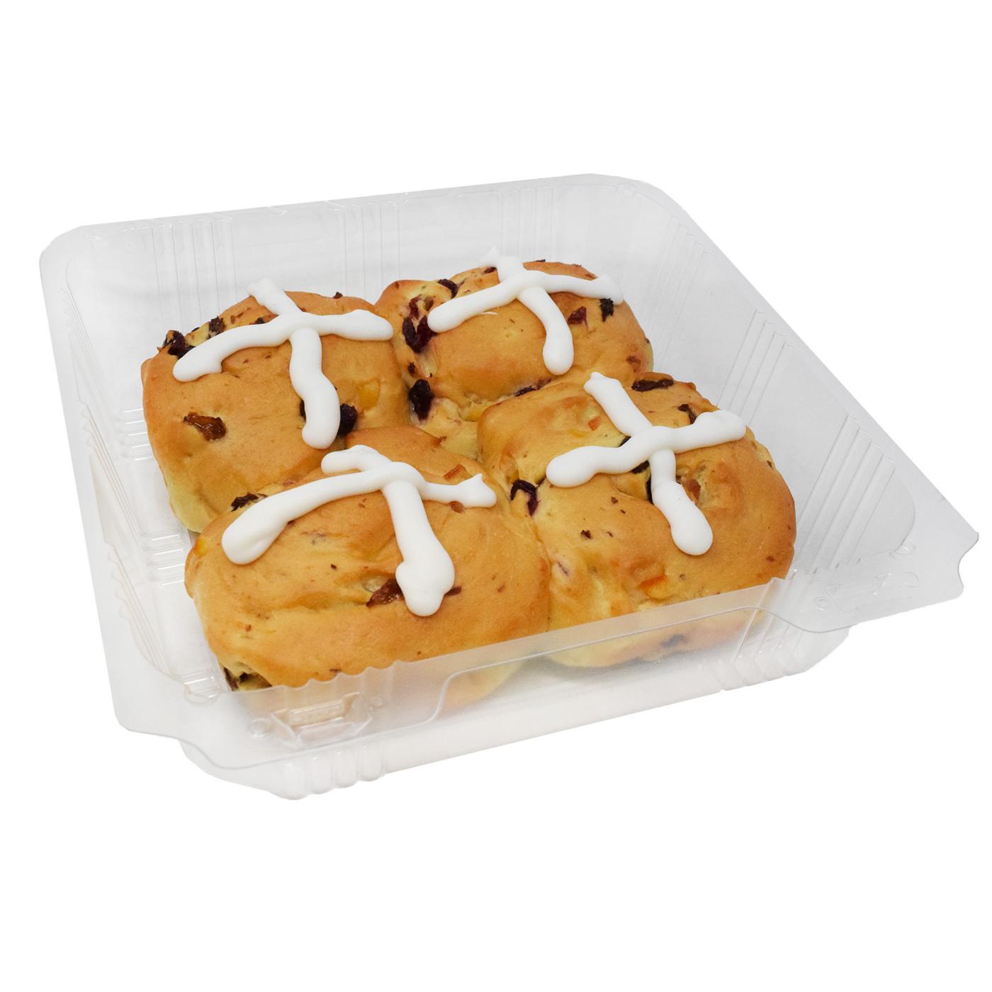H-E-B Bakery Hot Cross Buns - Shop Buns & rolls at H-E-B