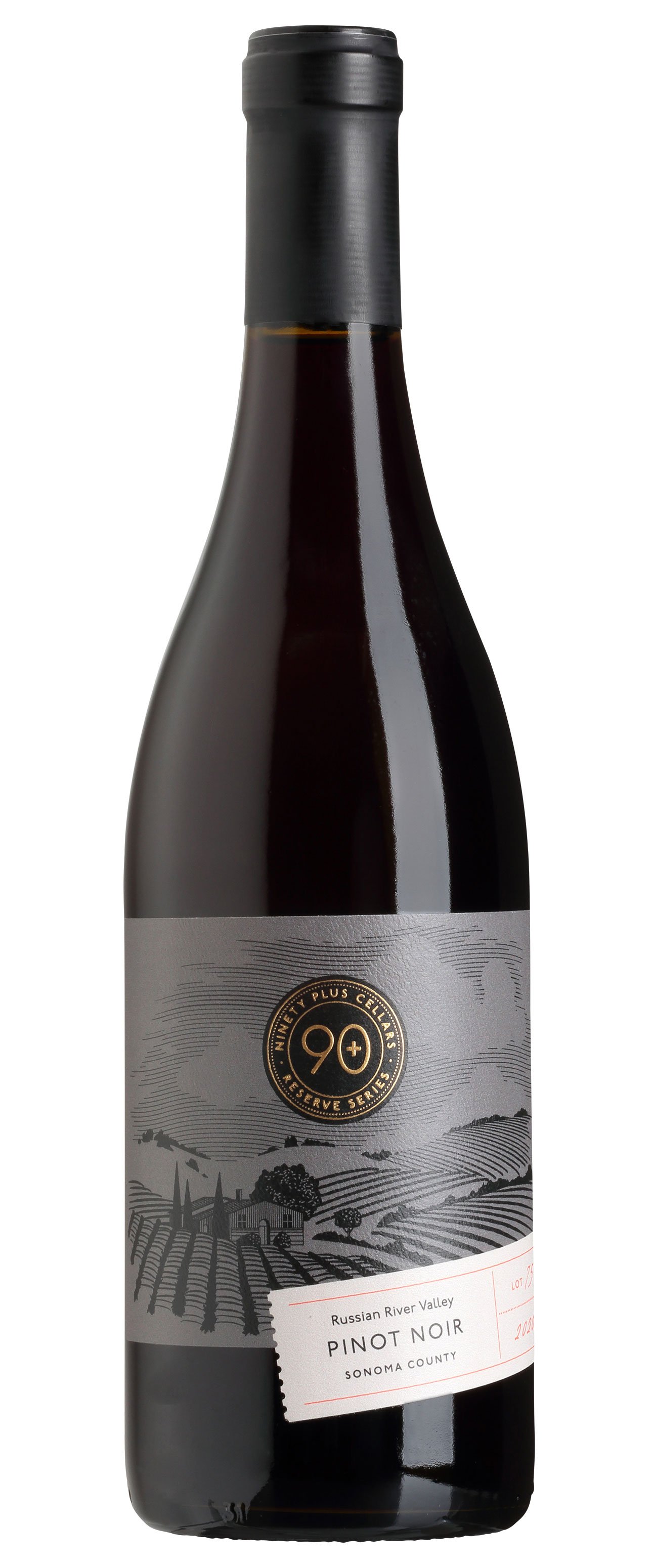 90+ Cellars Lot 75 Russian River Valley Pinot Noir, 750 mL | Central ...